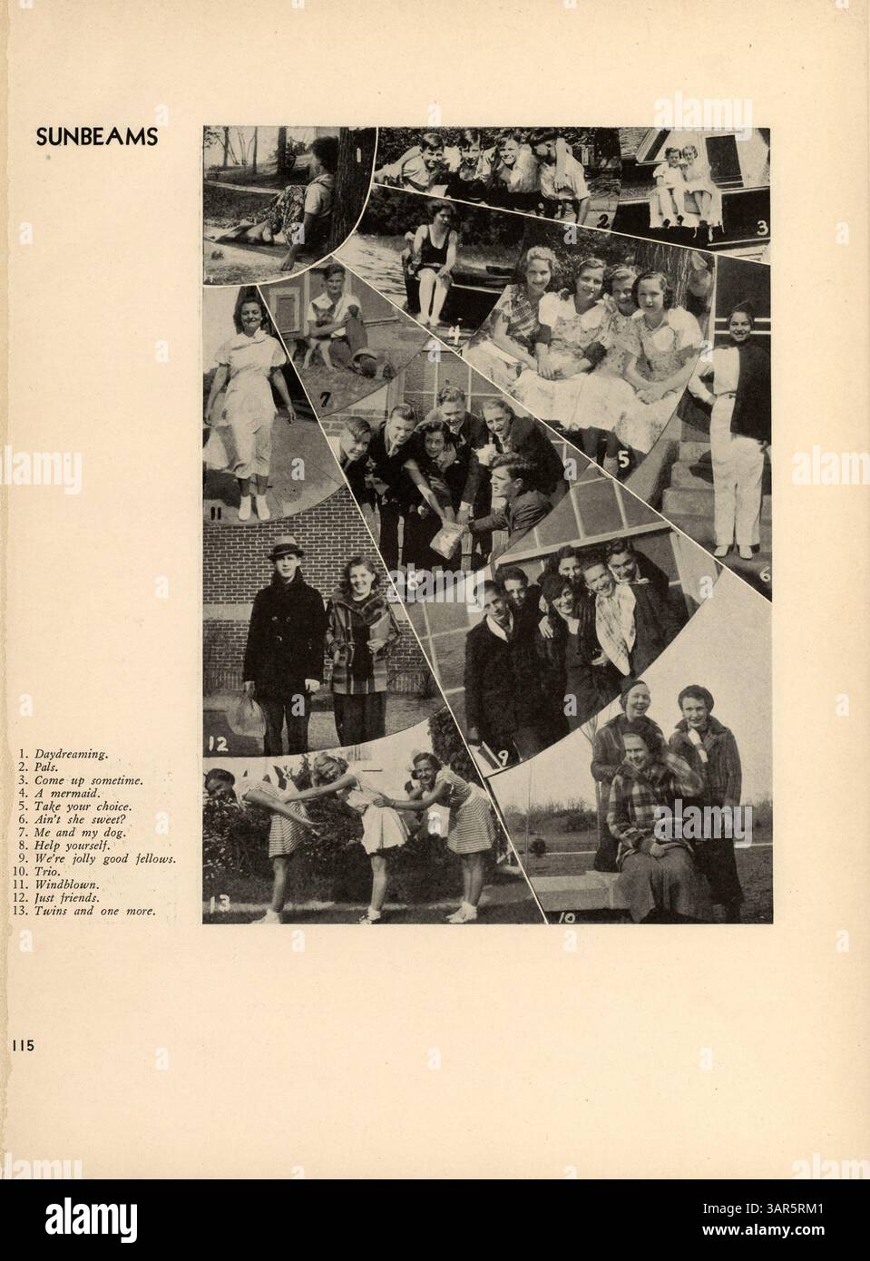 This Roosevelt High School 1934 Sagamore yearbook records the 1933-1934 ...
