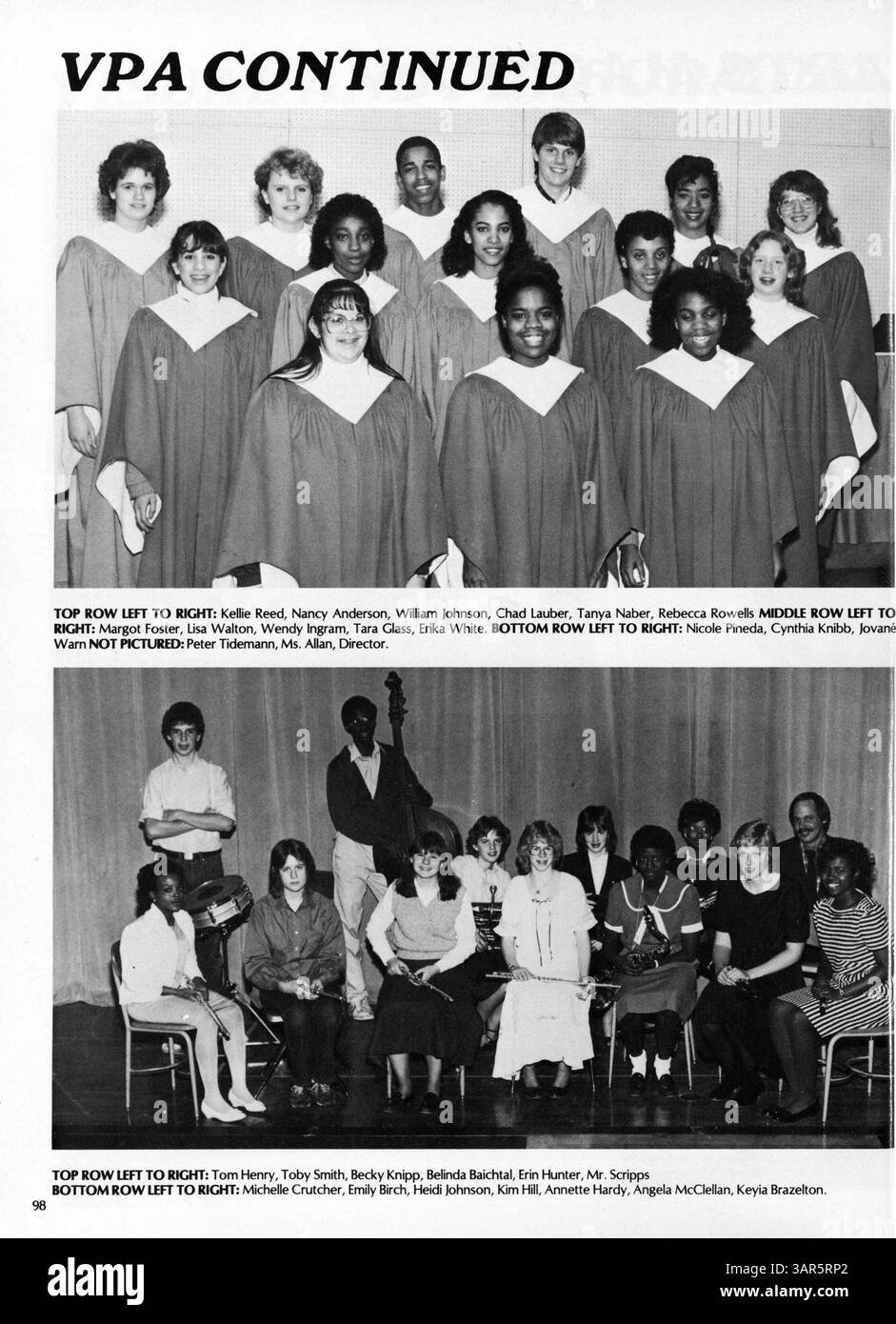 The 'Cruisin' With Class' 1984 yearbook from North High captures important school activities ...