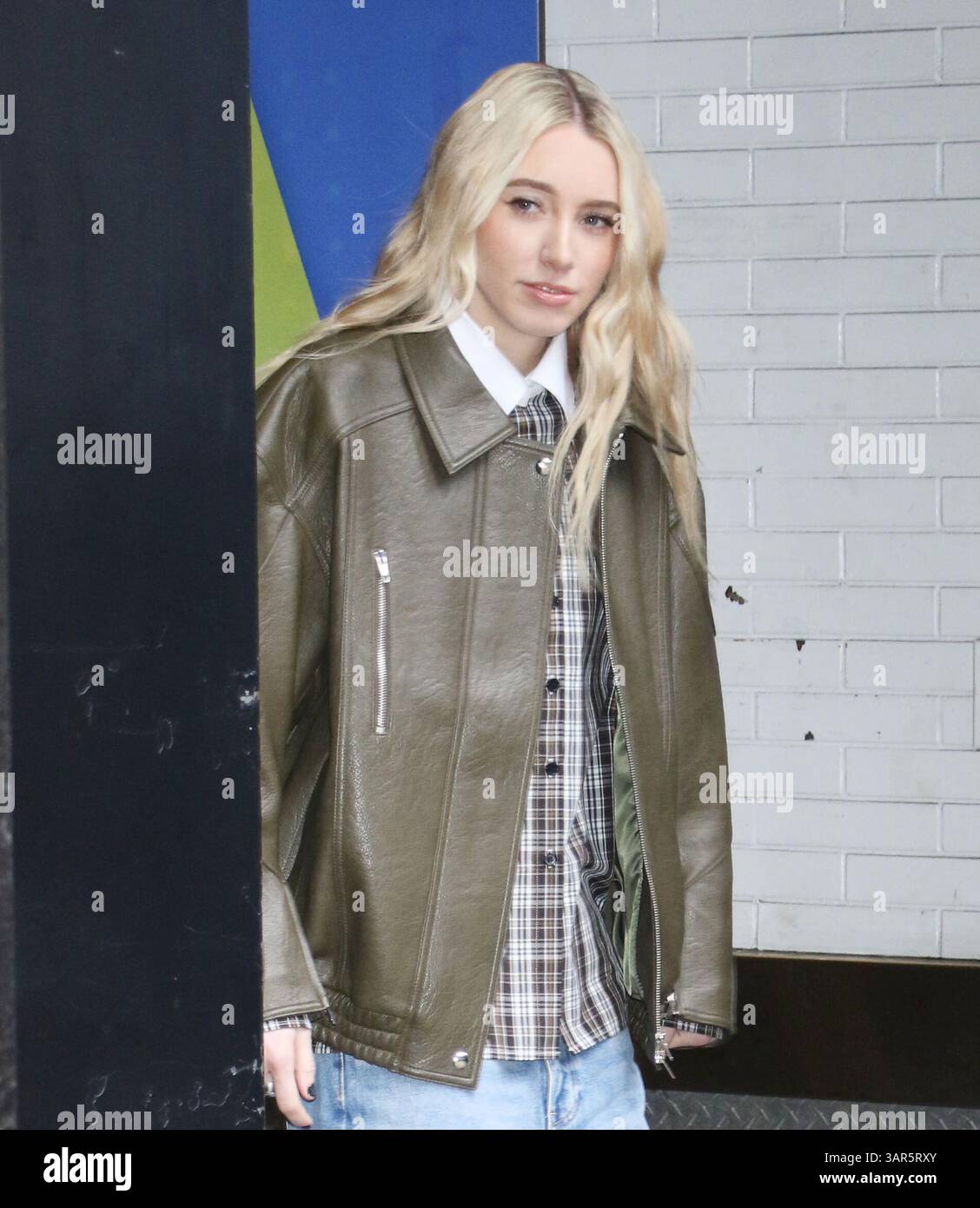 New York, NY, USA. 16th Apr, 2025. Paige Bueckers seen at Good Morning ...