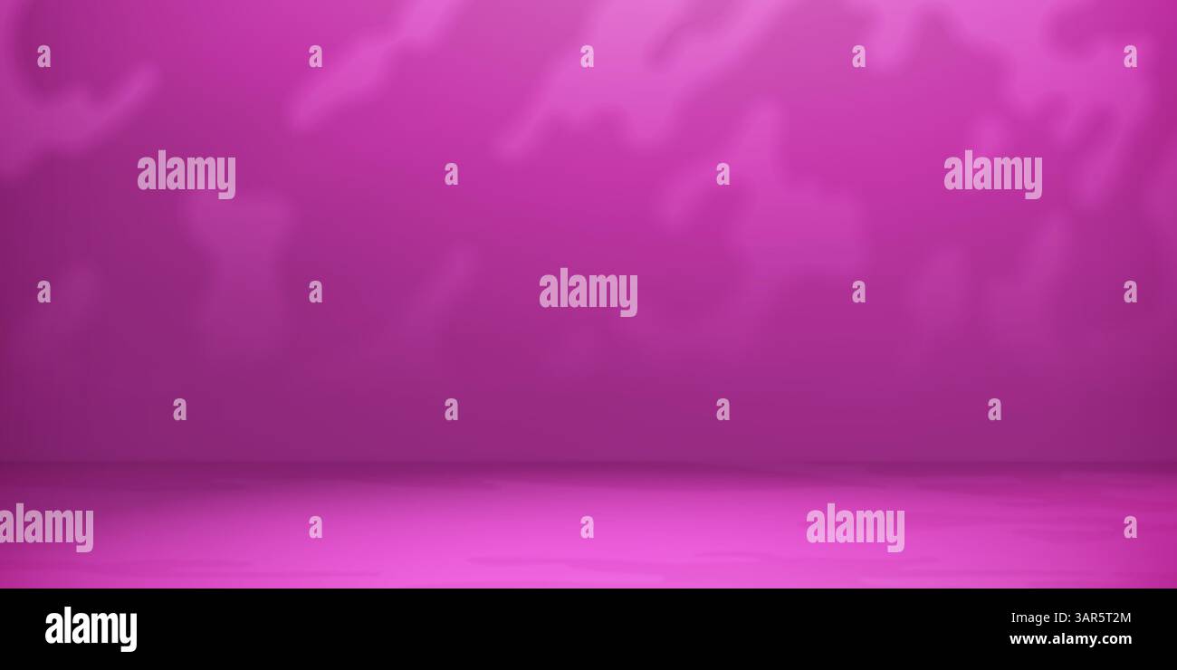 Purple empty room bg with shadows, studio light background with soft ...