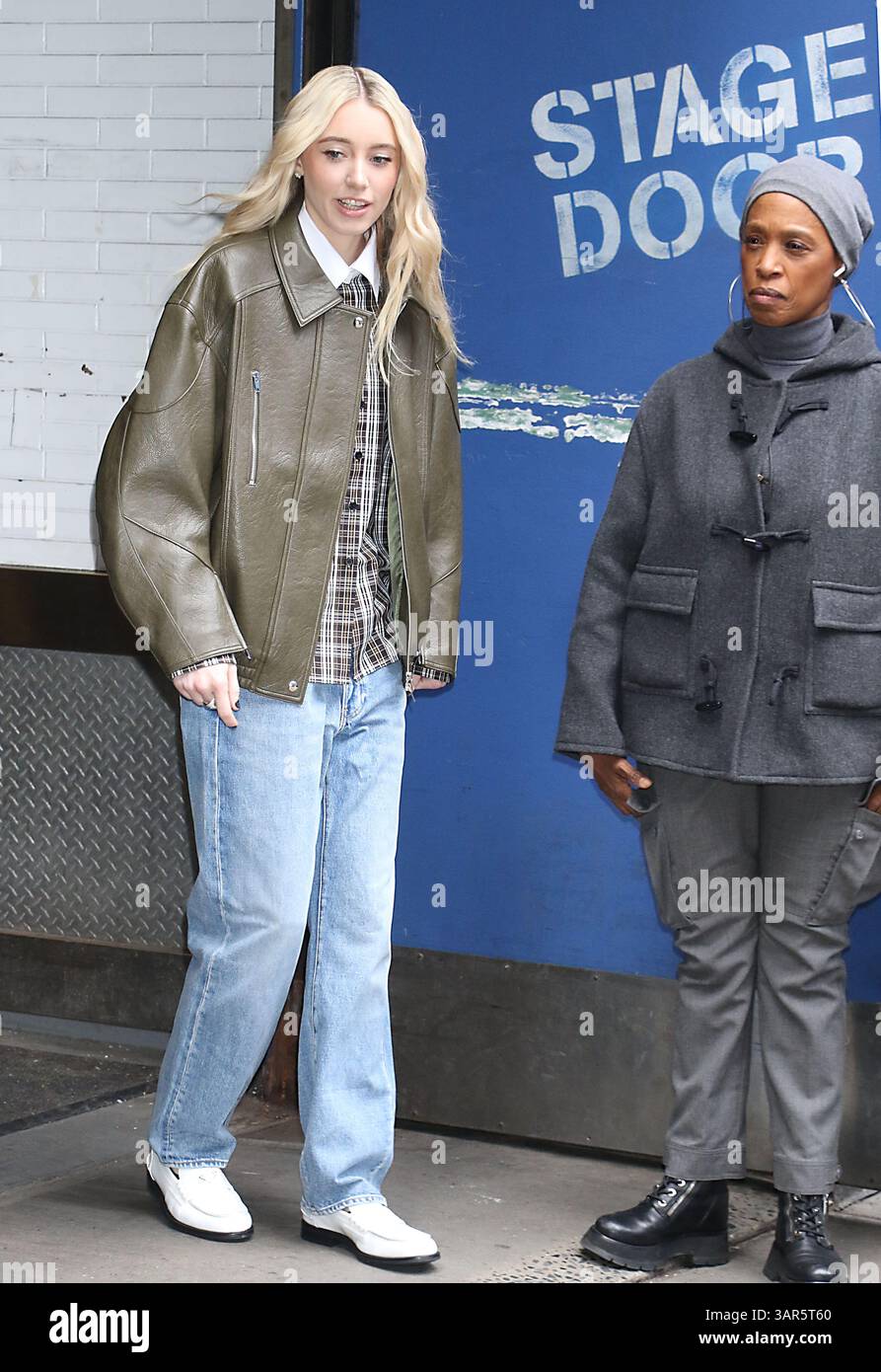 New York, NY, USA. 16th Apr, 2025. Paige Bueckers seen at Good Morning ...
