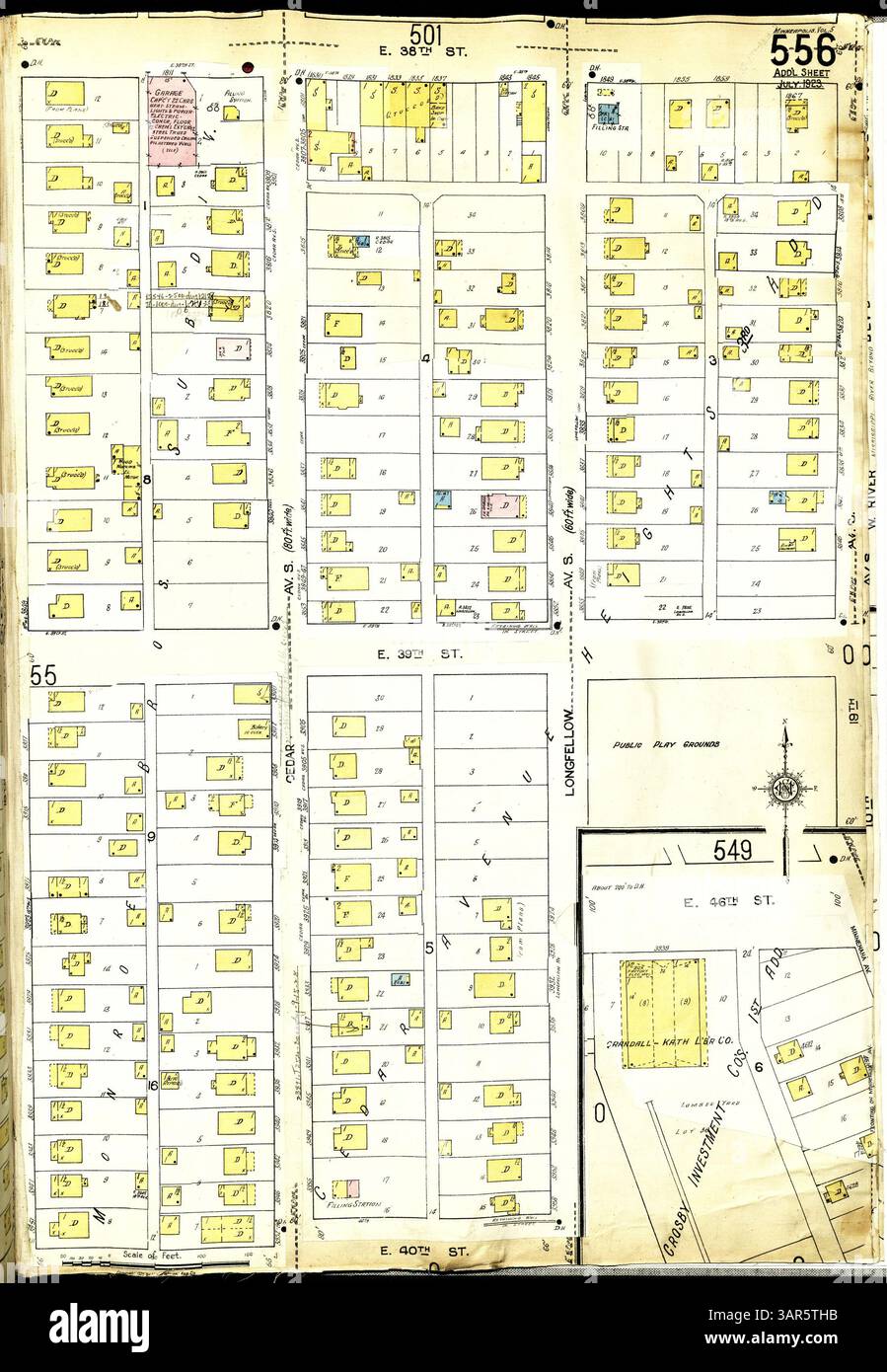 This volume tracks the growth of Minneapolis through detailed maps ...