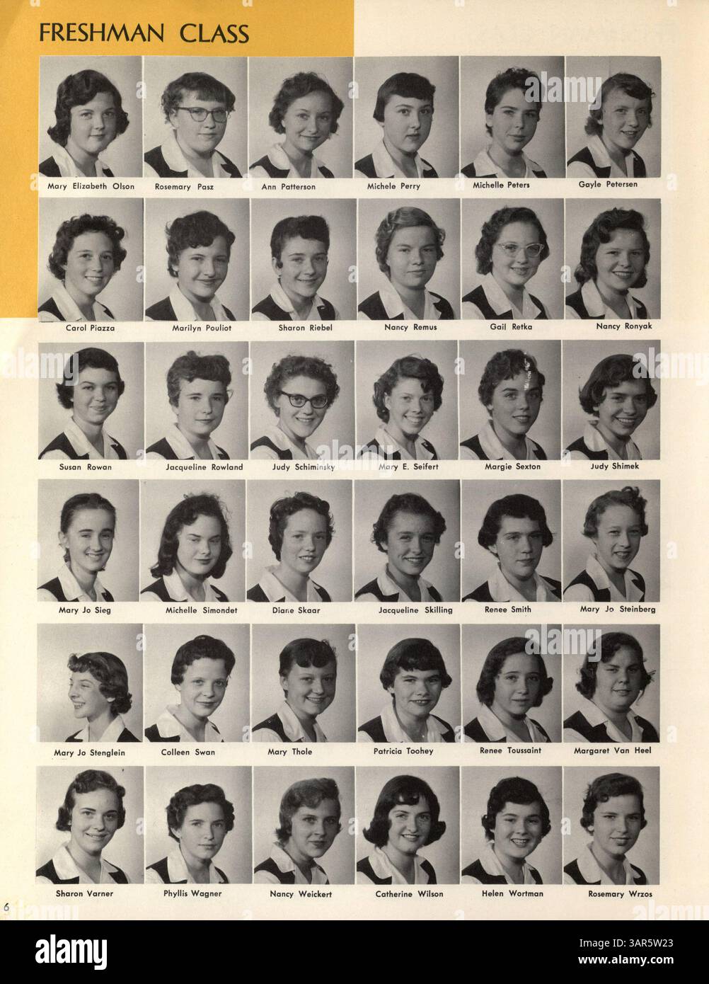 The 1957 St. Margaret's Academy Yearbook commemorates the students ...