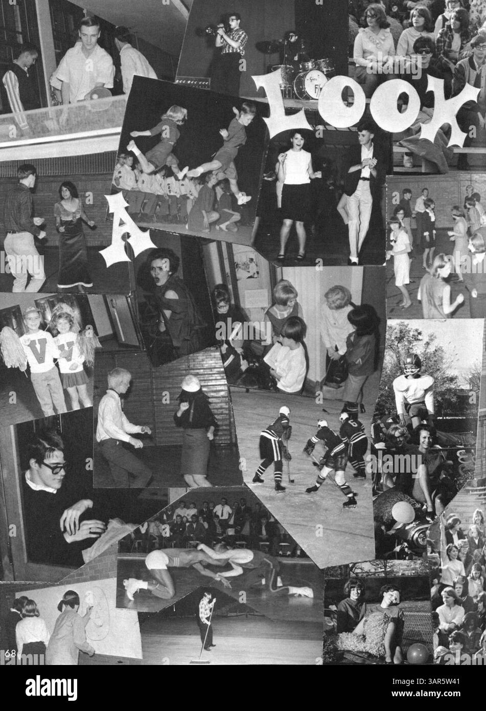 The 1966 'Tradewind' Yearbook highlights the students, teachers ...