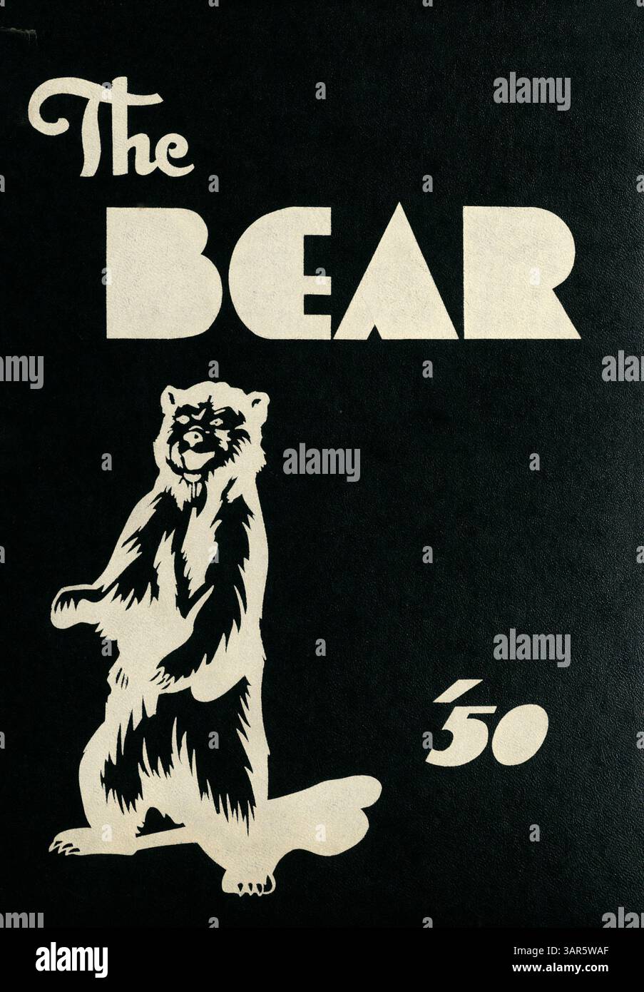 The 1950 Bear yearbook from Bloomington High School documents the ...