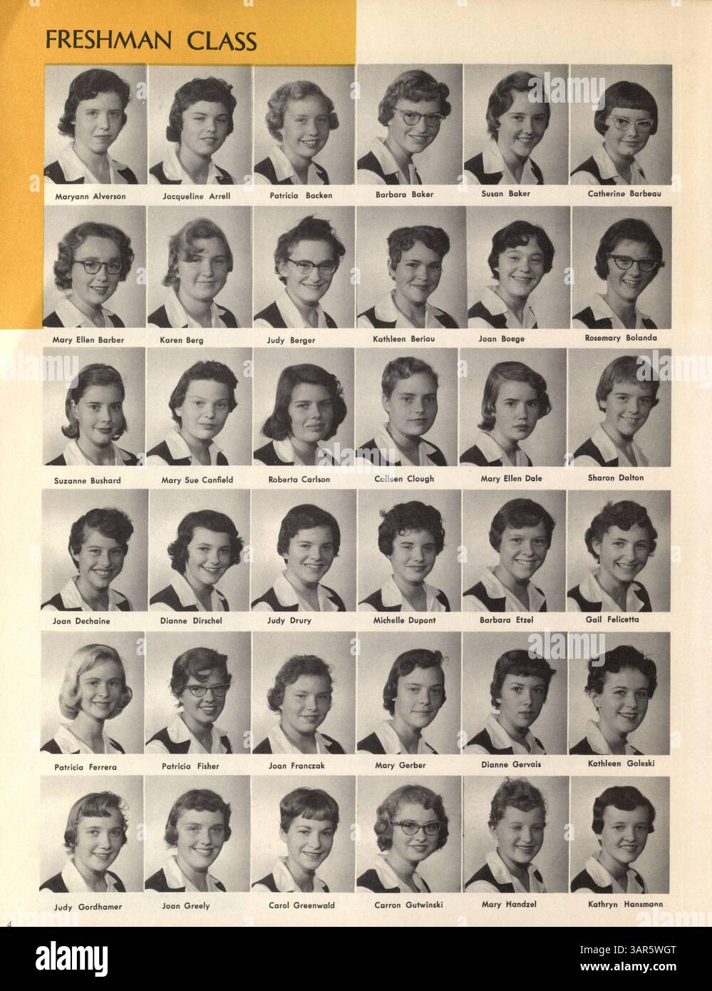 This yearbook from St. Margaret's Academy, published in 1957 ...