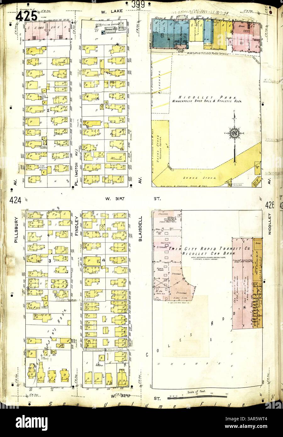 Sanborn Insurance Maps of Minneapolis, Volume 4, offers large-scale ...
