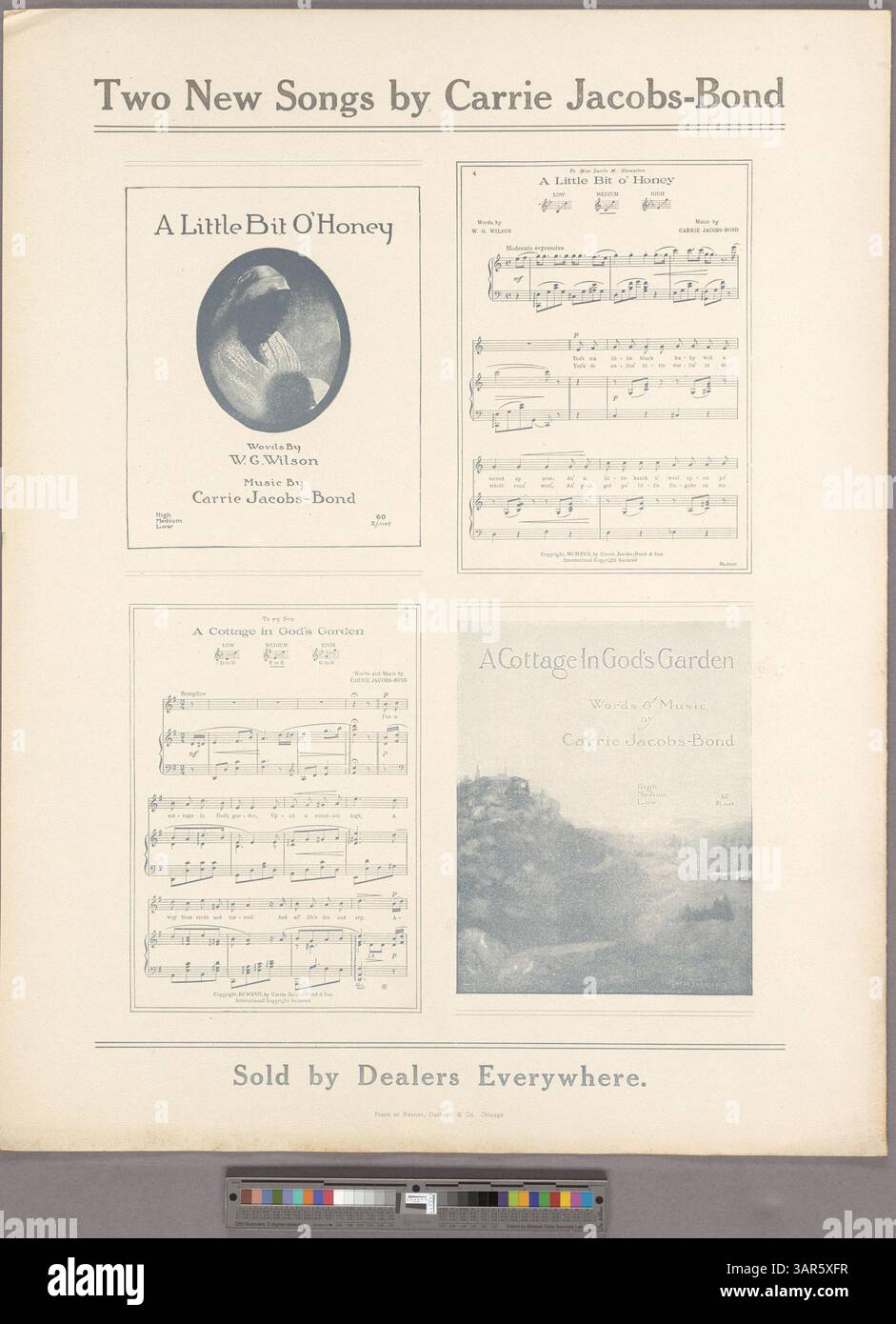 The sheet music 'Betty's Music Box for the Pianoforte' includes a ...