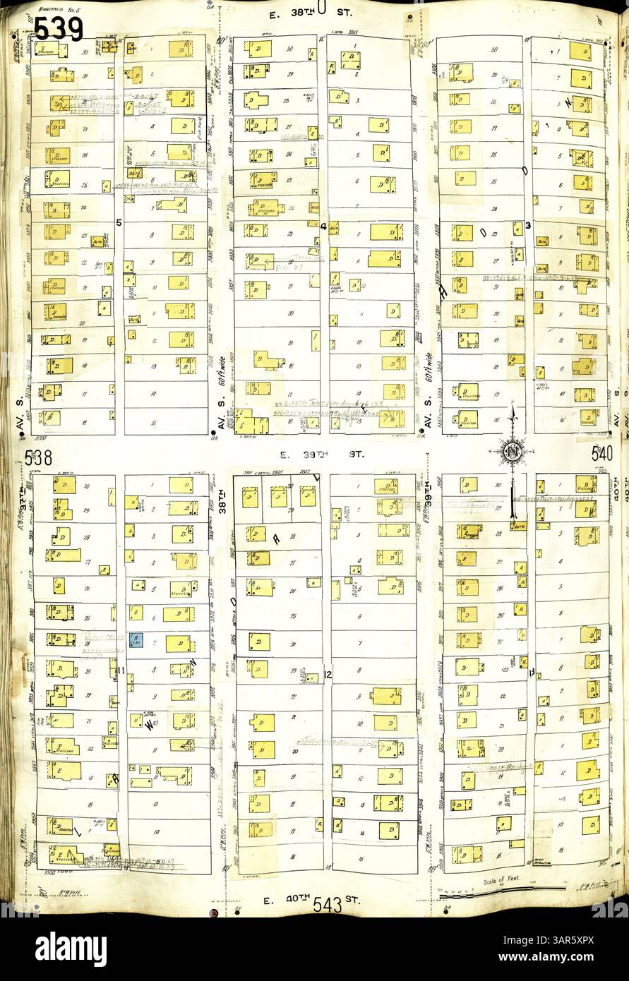 Sanborn fire insurance maps chart the growth and development of cities ...