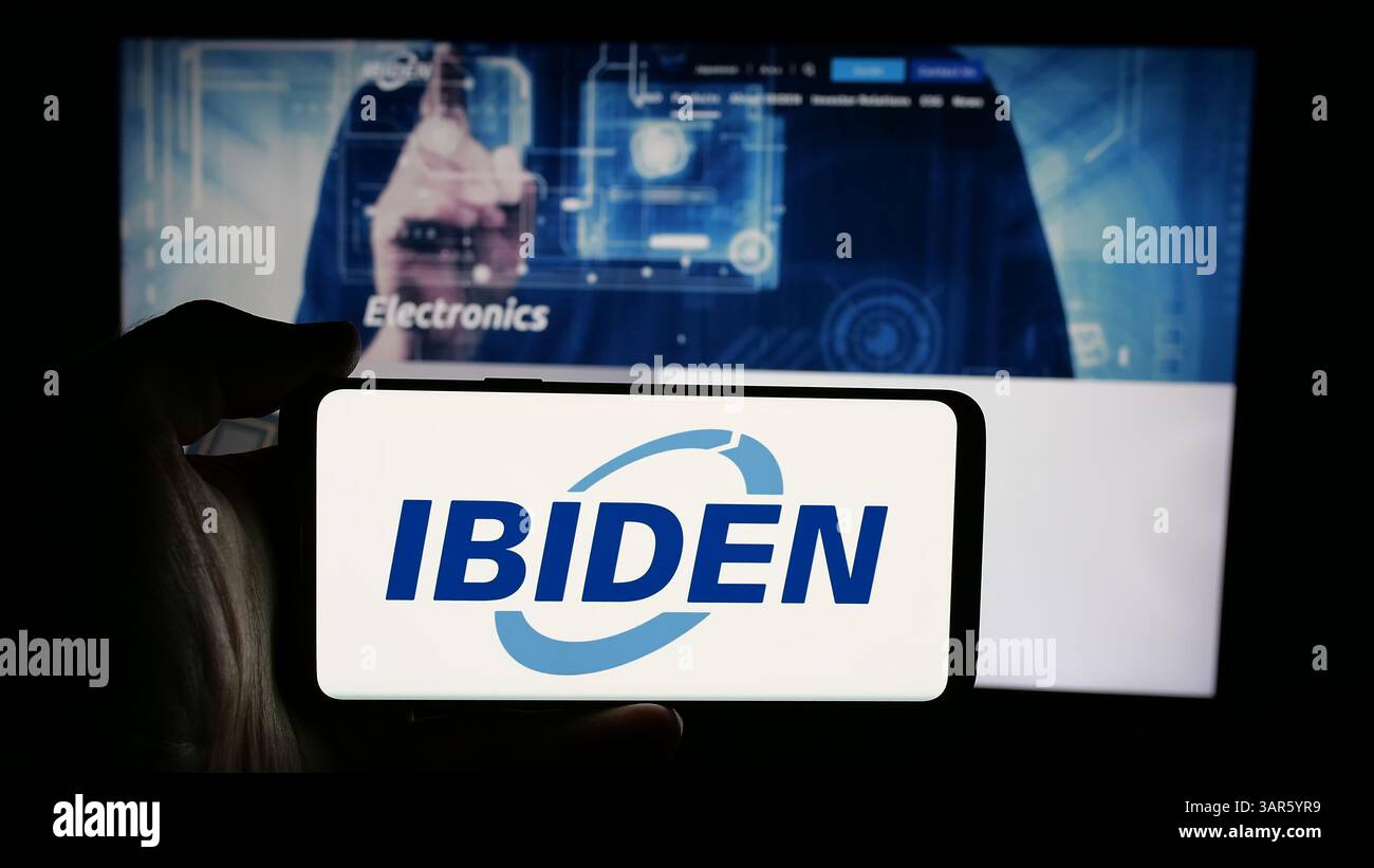 Germany. 12th Mar, 2025. In this photo illustration, a person is ...