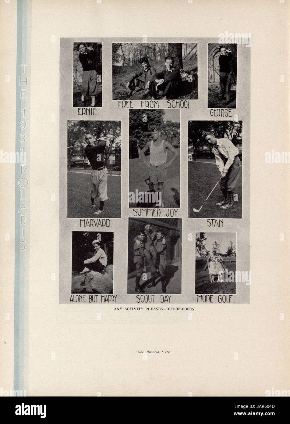 The 'Polaris 1931' yearbook from North High School highlights the ...
