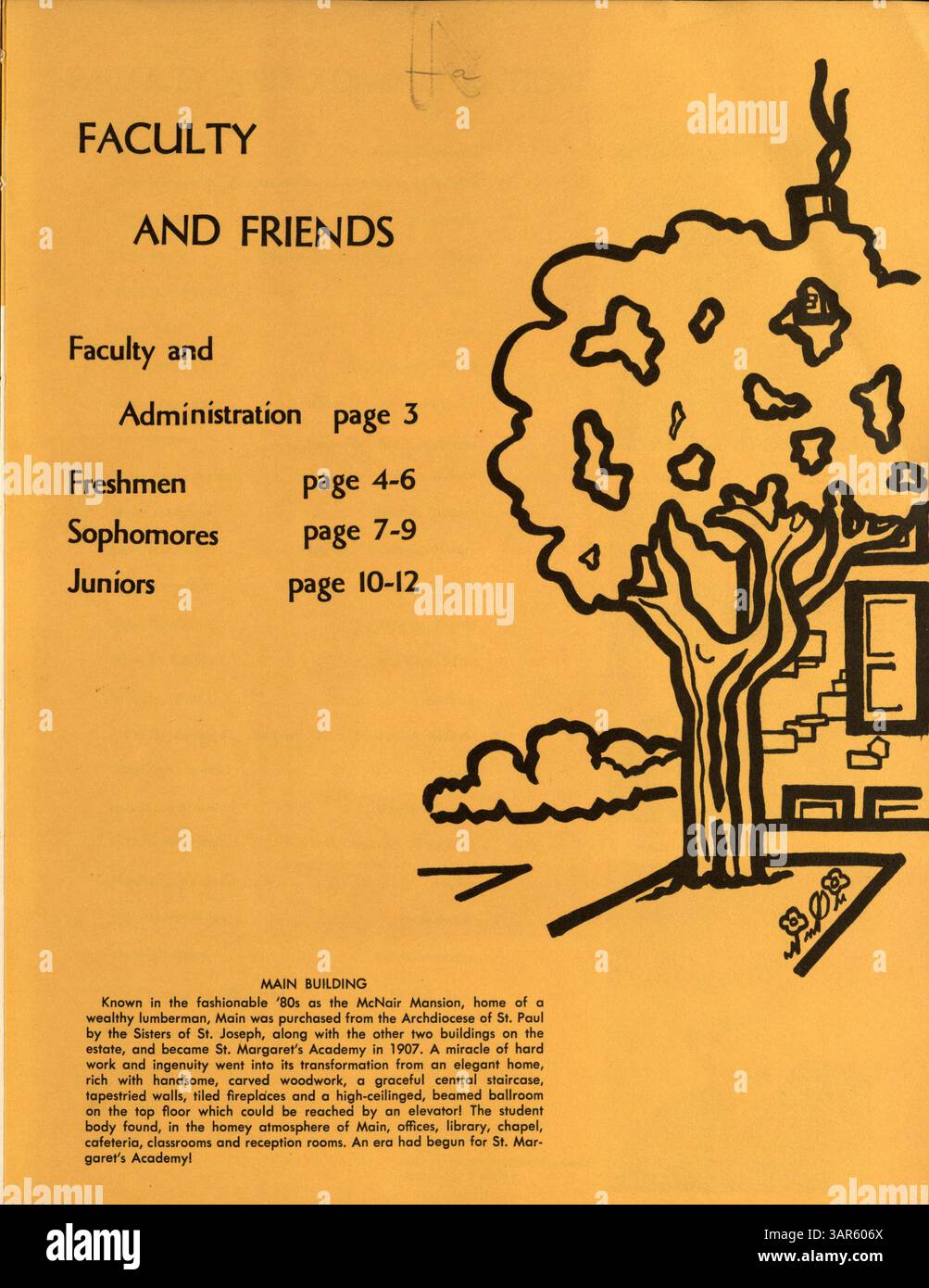 The 1957 yearbook from St. Margaret's Academy features documentation of ...
