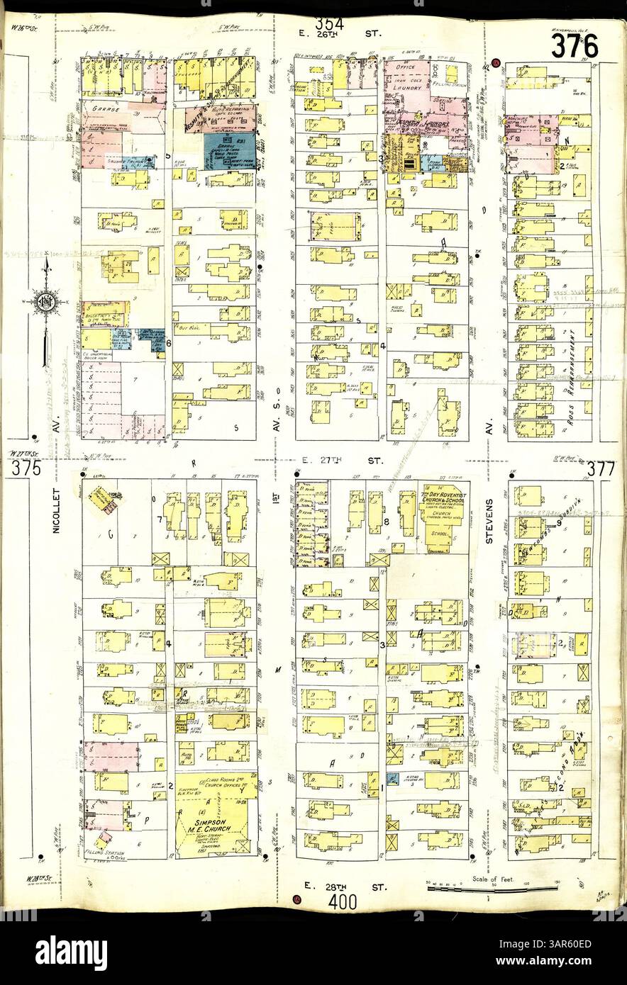 Volume 4 of the Sanborn Insurance Maps of Minneapolis offers insight ...