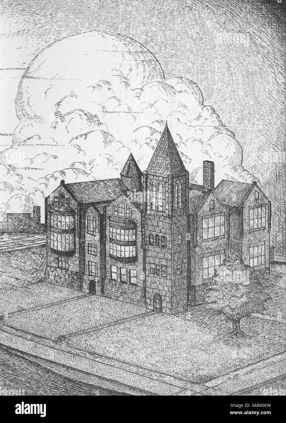 This 1953 South High Yearbook, Tiger, highlights the students, teachers ...