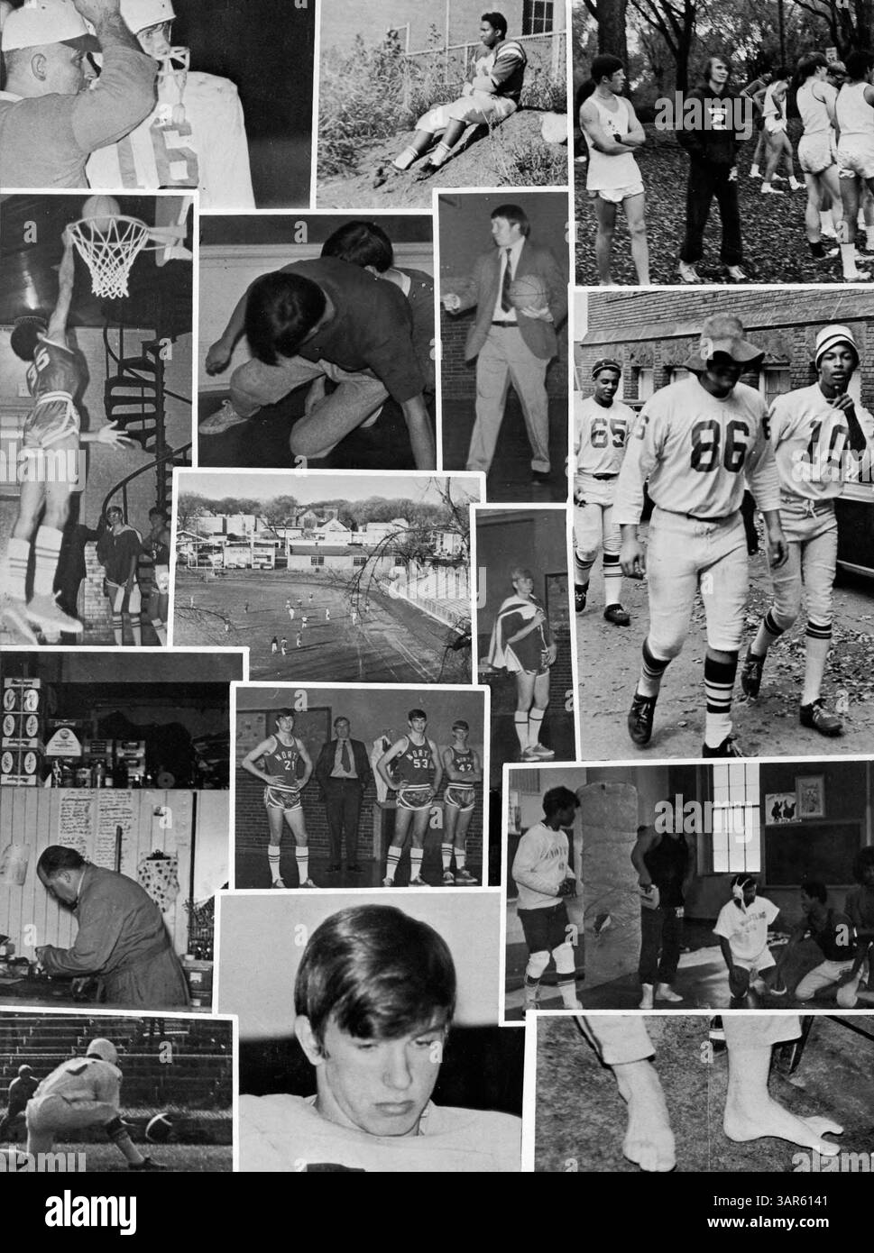 The 1971 North High Yearbook documents the school year’s events ...