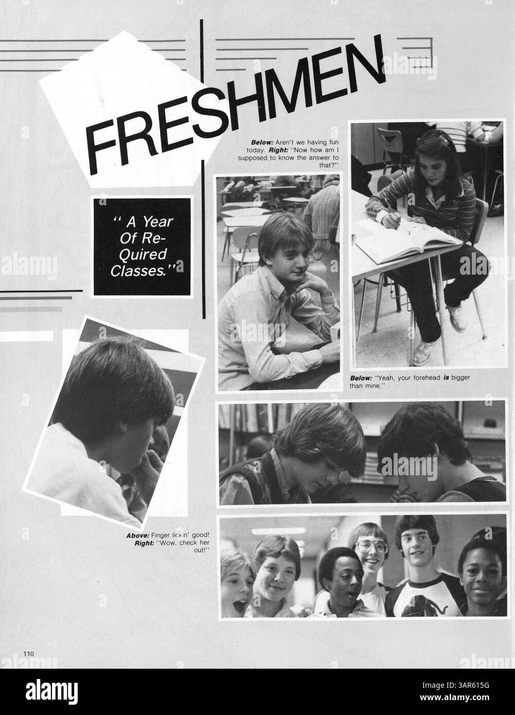 The 1984 'Tiger' yearbook at South High School highlights student ...