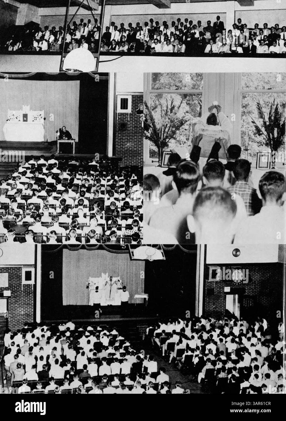 This edition of the 1955 Delta yearbook from De La Salle High School captures the essence of the ...