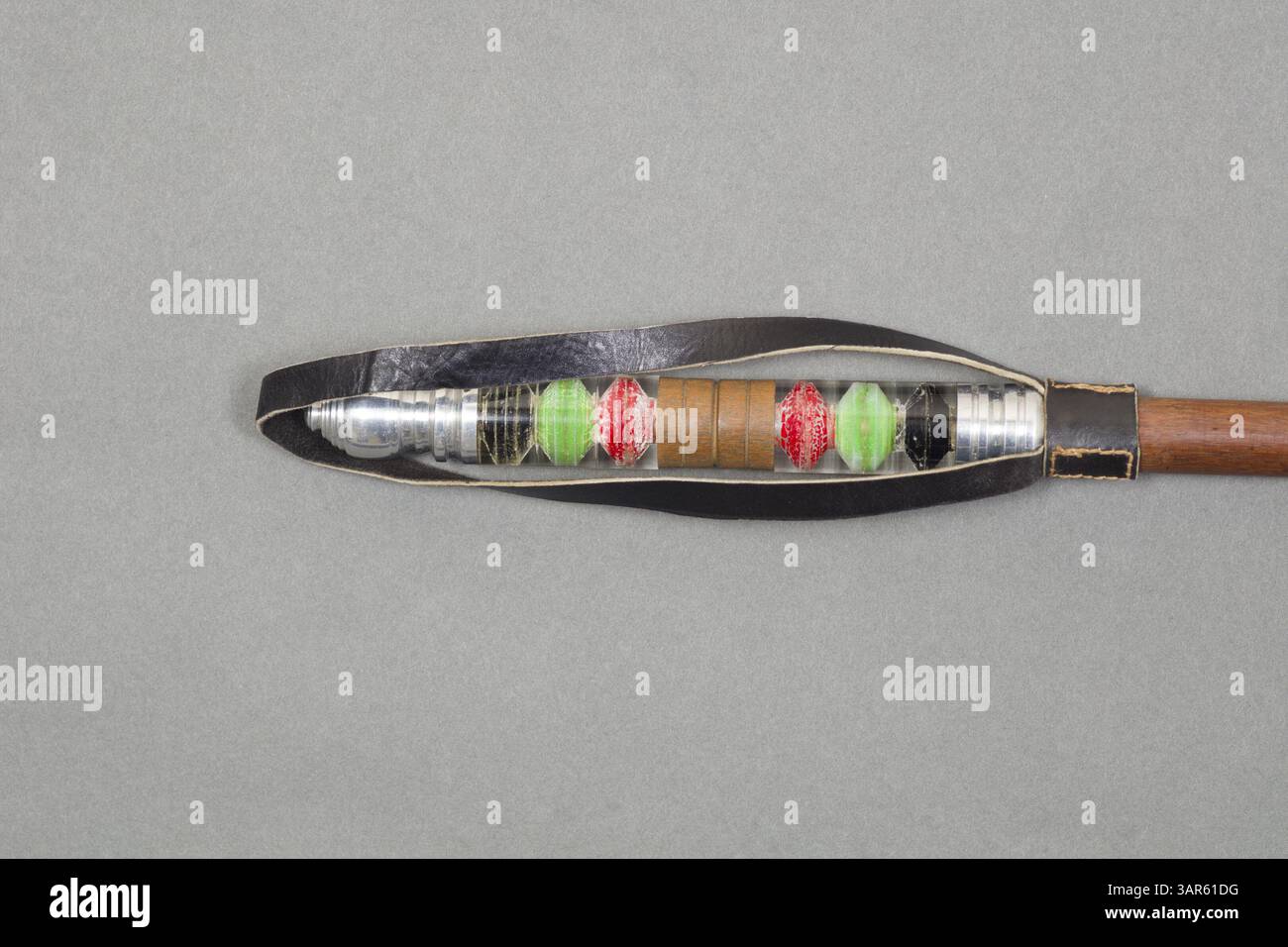 This cane, made in 1944, was crafted by a United States Marine unit ...