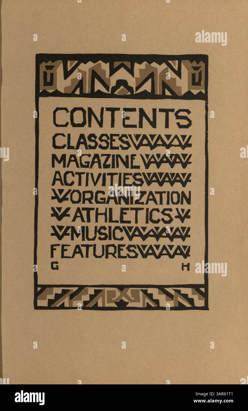 The 1928 'Sagamore' yearbook from Roosevelt High School presents an ...