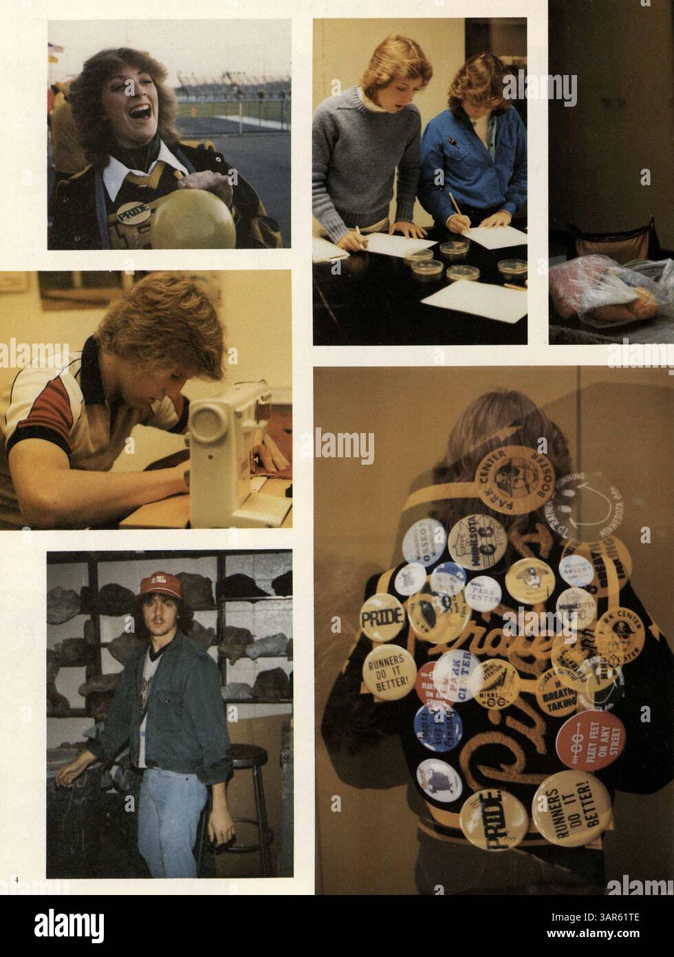 The 1981 yearbook from Park Center High captures the essence of the school year, documenting ...