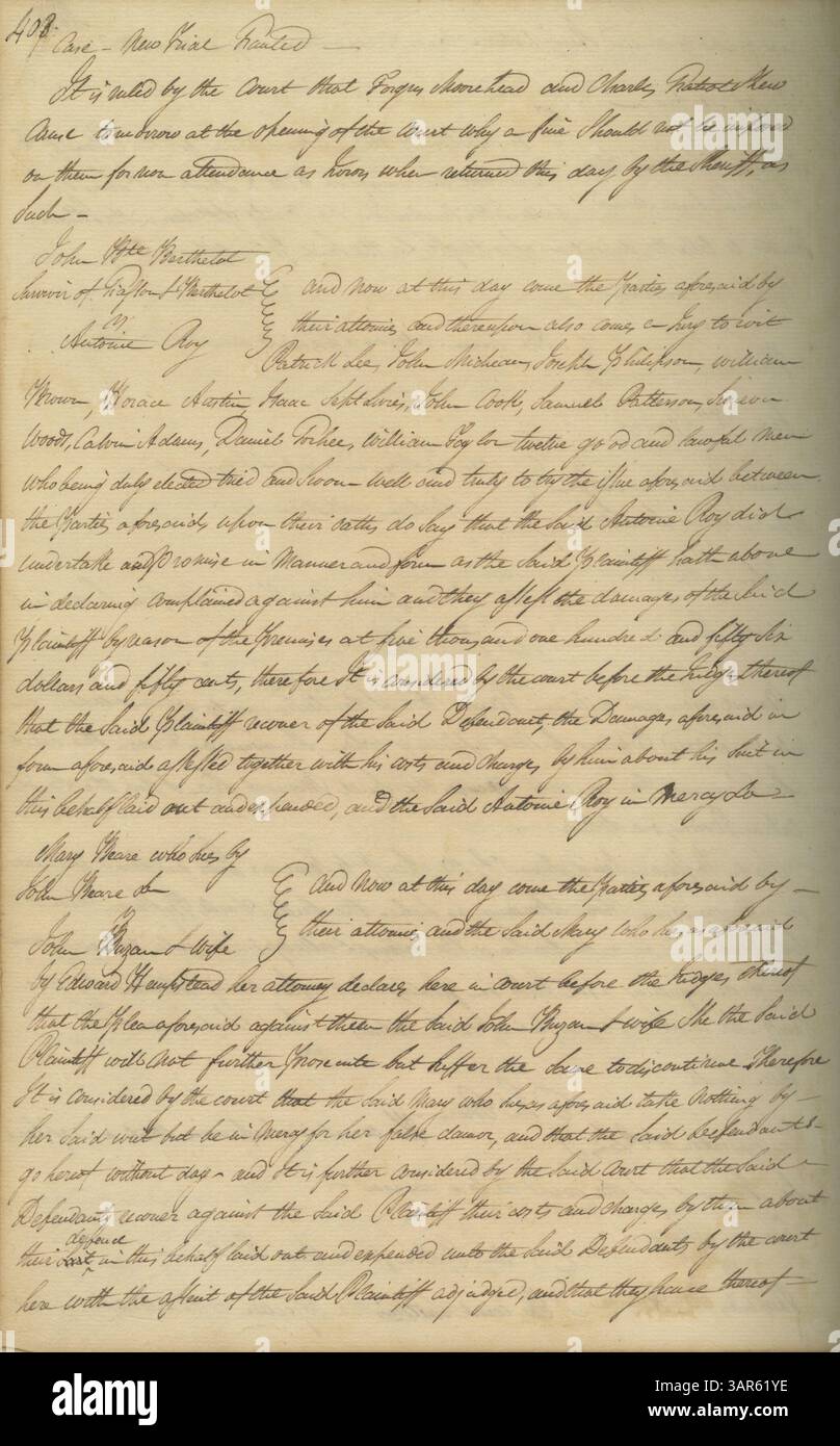 Volume 2 of the Missouri Supreme Court Minute Books, consisting of 280 ...