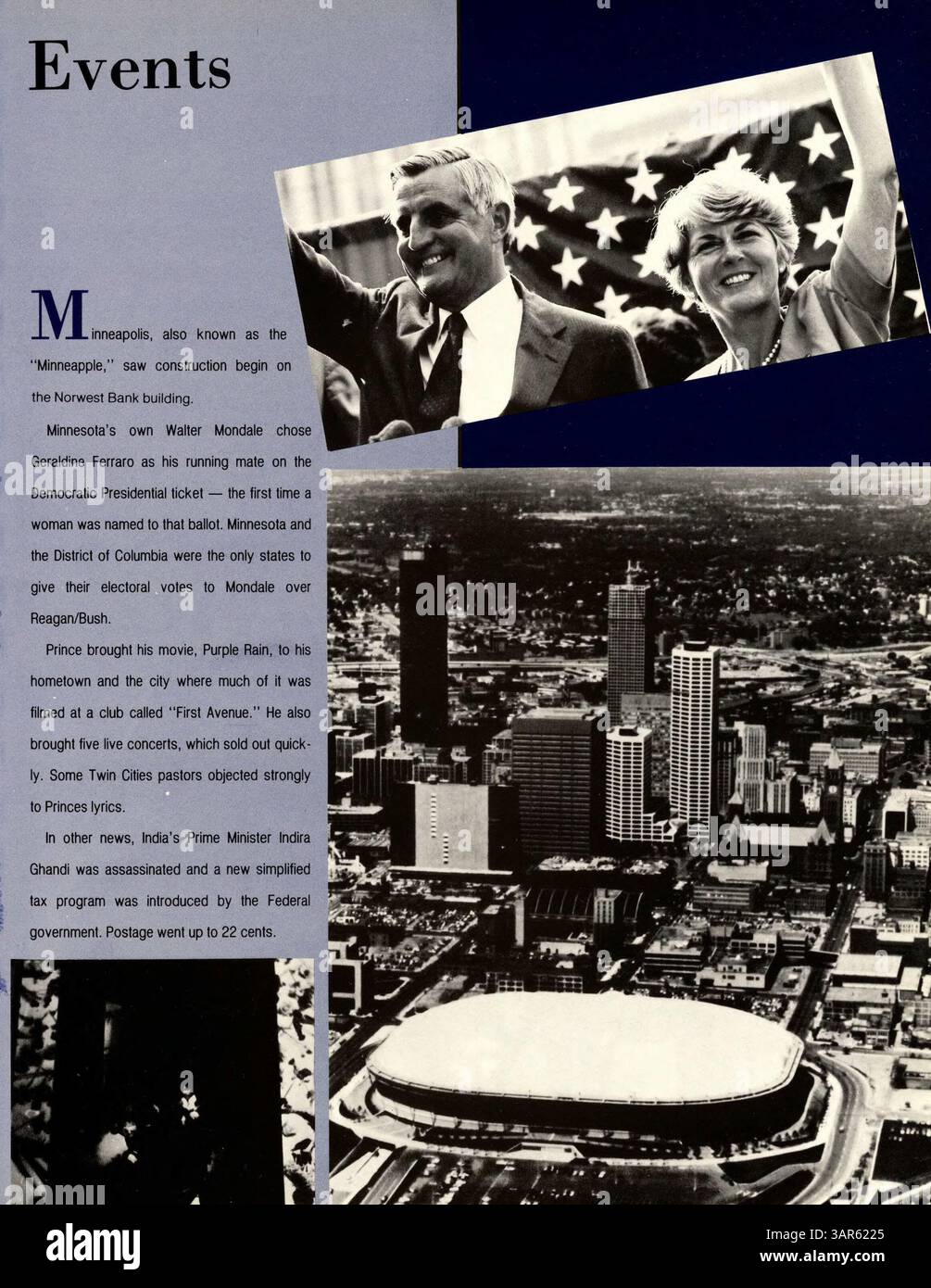 The '85 Antler' yearbook from Minnehaha Academy highlights key moments ...