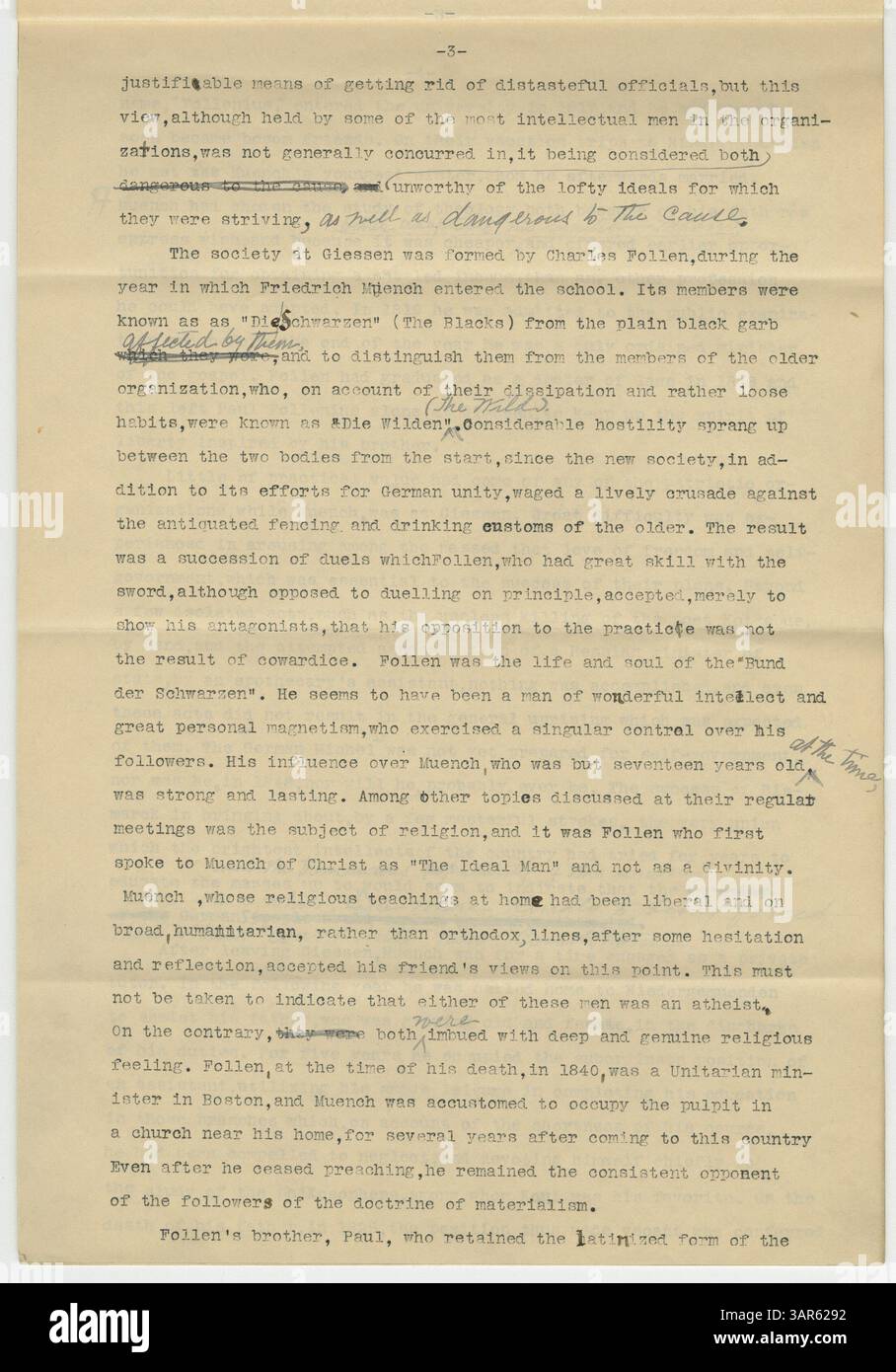 In his speech on December 17, 1903, Julius Muench discusses the ...