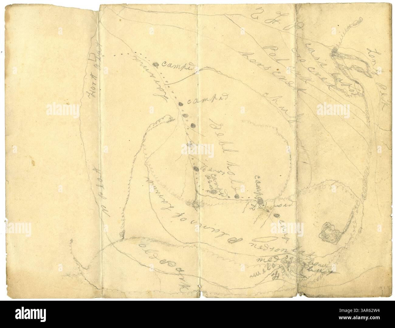 Fort platte map hi-res stock photography and images - Alamy