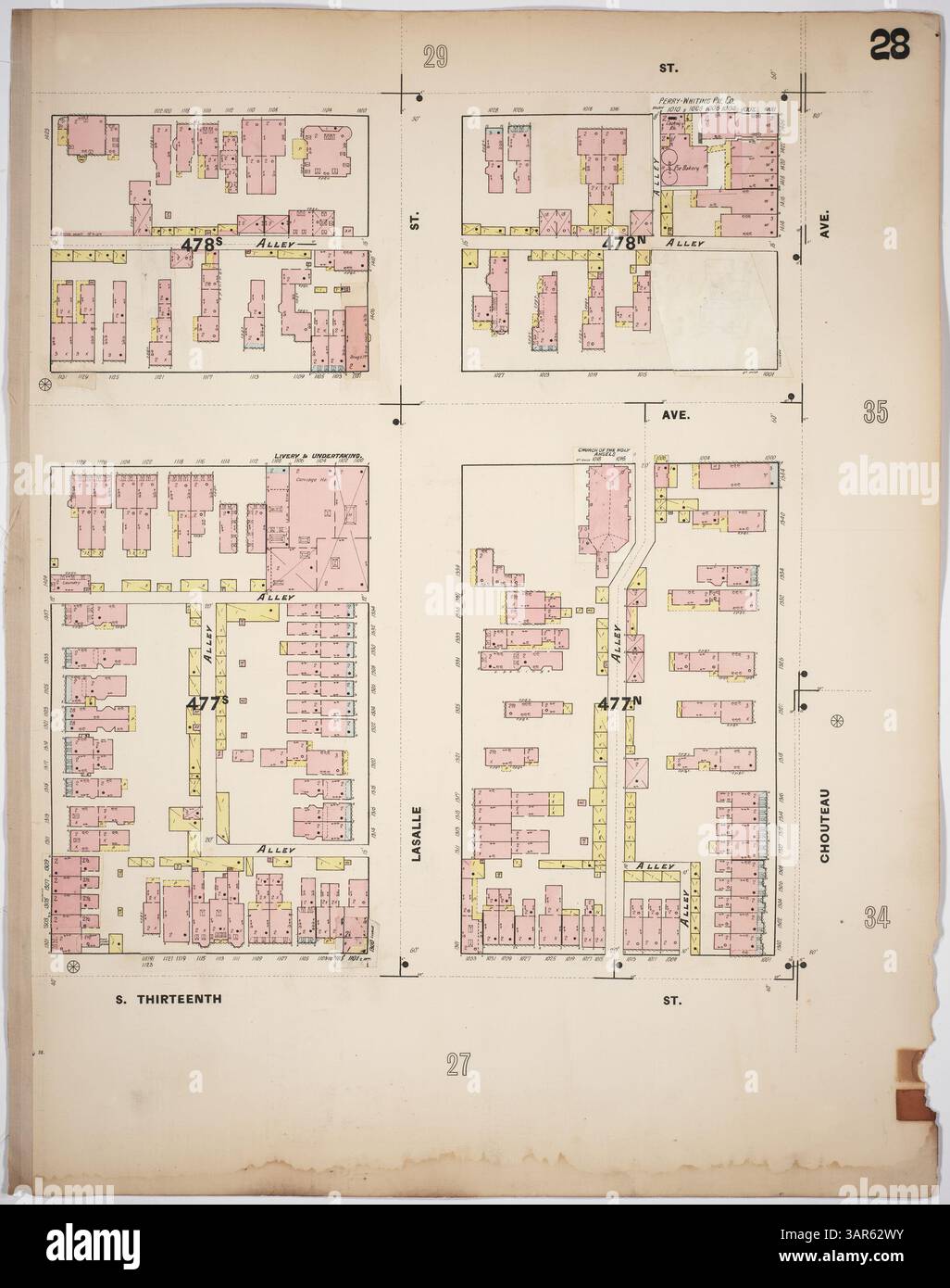 This page from the 1897 Whipple's Fire Insurance Map of St. Louis ...