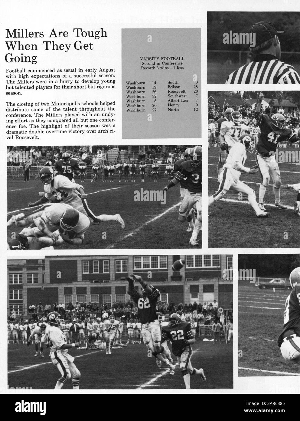 The 1983 Washburn Yearbook, '1983 Wahian', captures the student ...