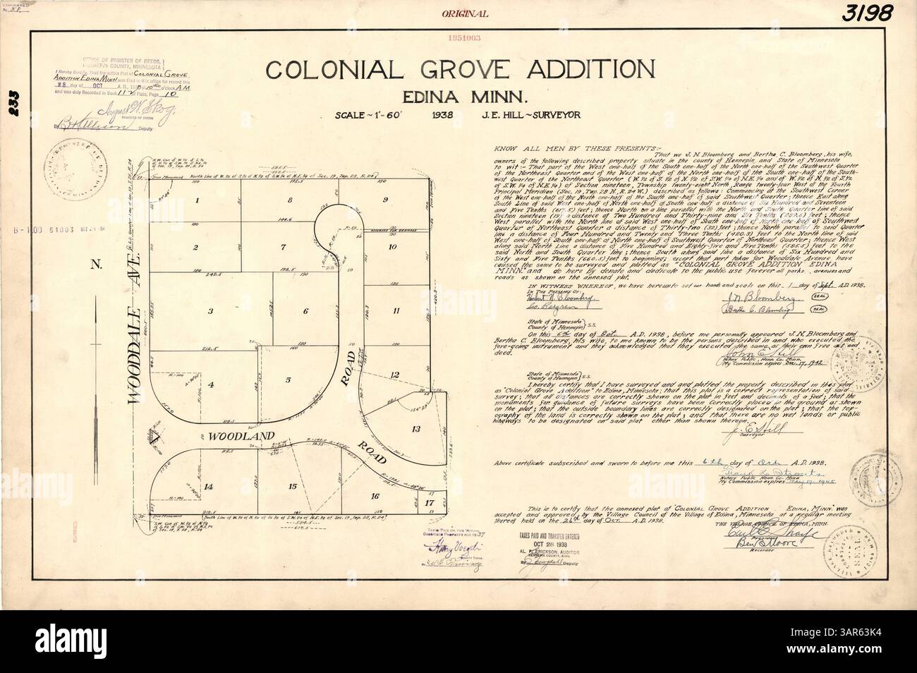 Colonial Grove Addition in Edina, Minnesota, is a residential ...
