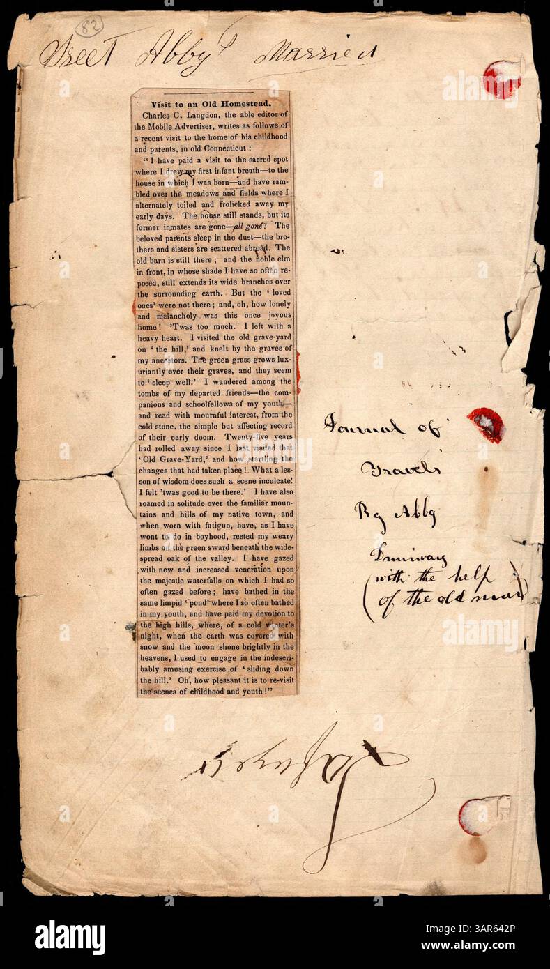 Abigail Scott Duniway's 1852 overland journal records her family's ...