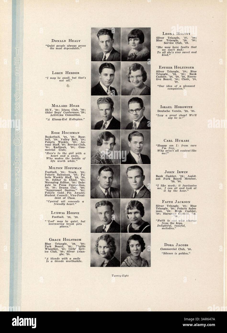 The 'Polaris 1931' yearbook from North High School captures key moments ...