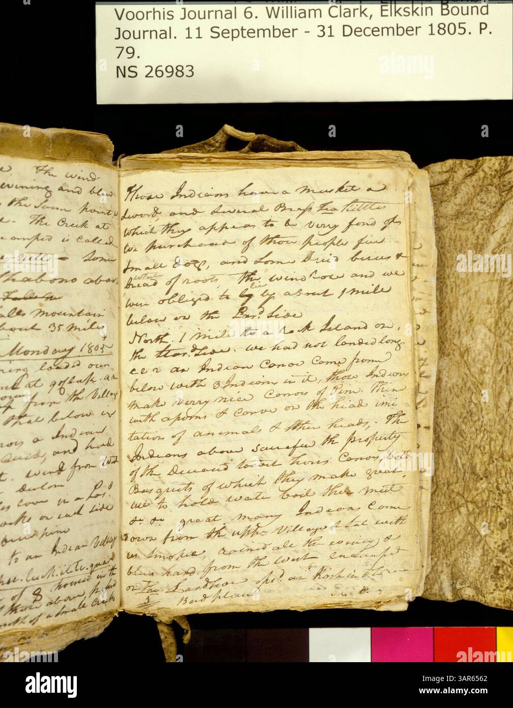 In the Clark Family Collection, the Elkskin Journal from October 28 ...