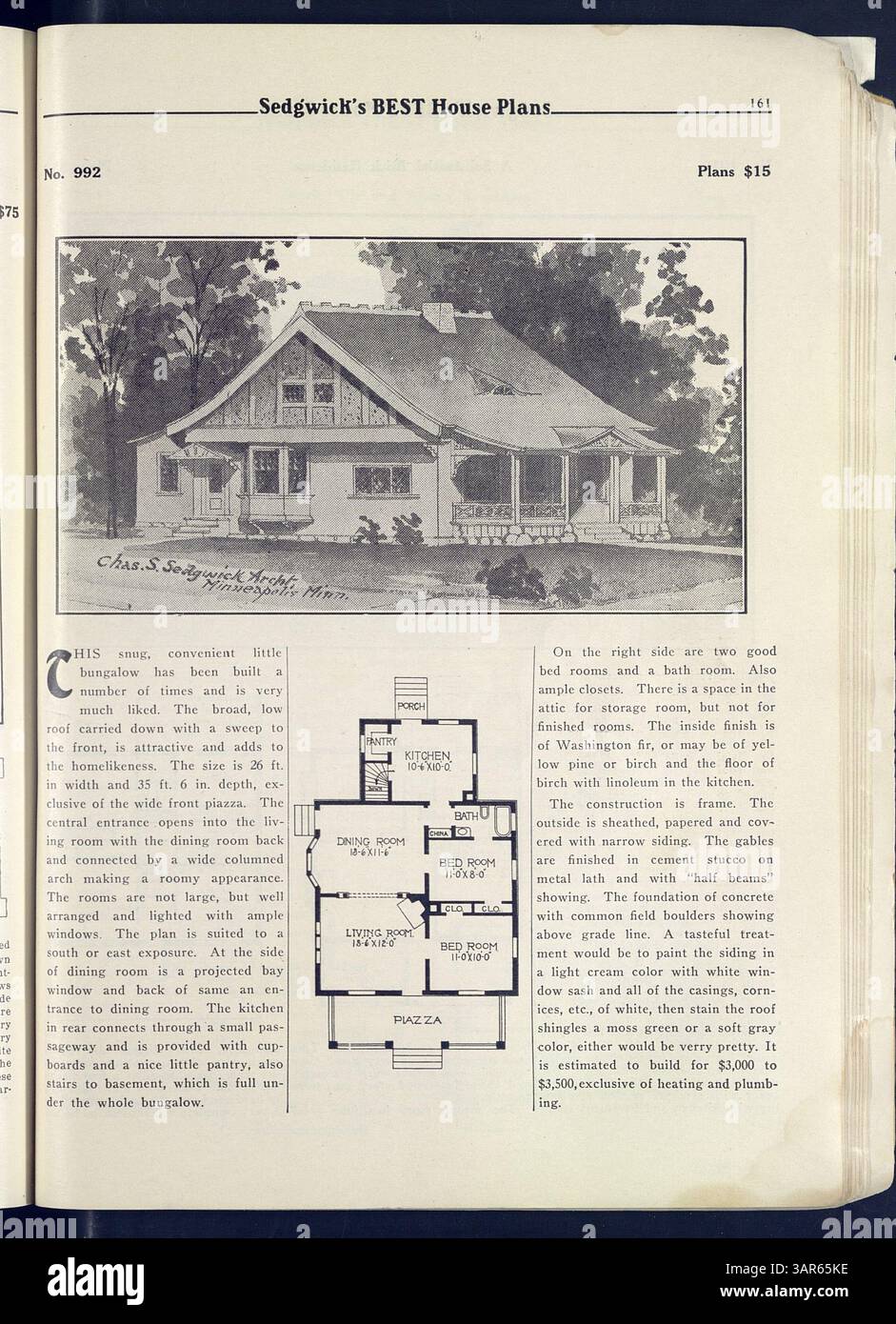 The Twelfth edition of Sedgwick's Best House Plans showcases nearly 200 ...
