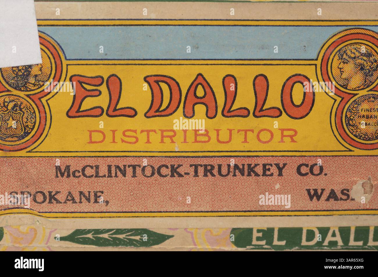 A handmade cigar box crystal radio set, assembled by 12-year-old Thomas ...