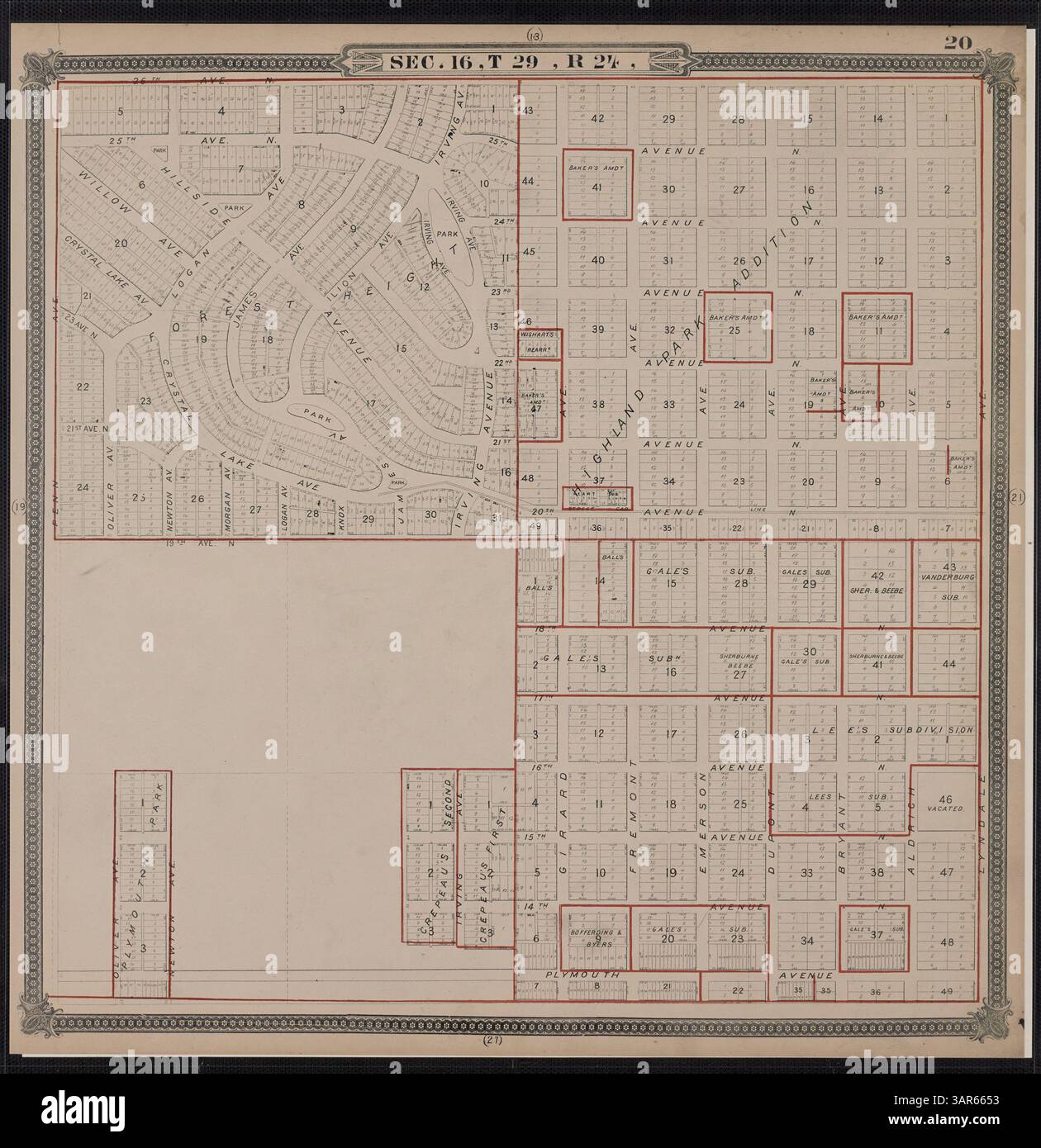 This historical atlas of Minneapolis provides extensive details on ...