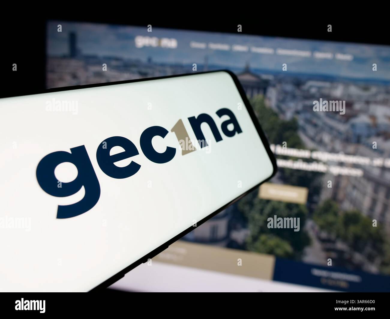 Germany. 14th Mar, 2025. In this photo illustration, a smartphone with ...