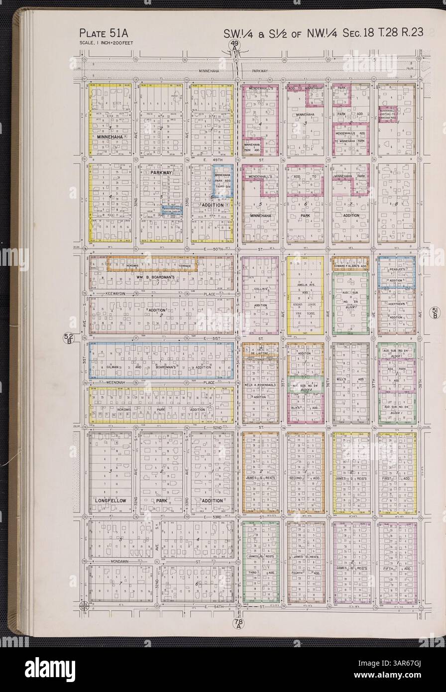 The 1940 Atlas of Minneapolis provides detailed surveys, plats, and ...