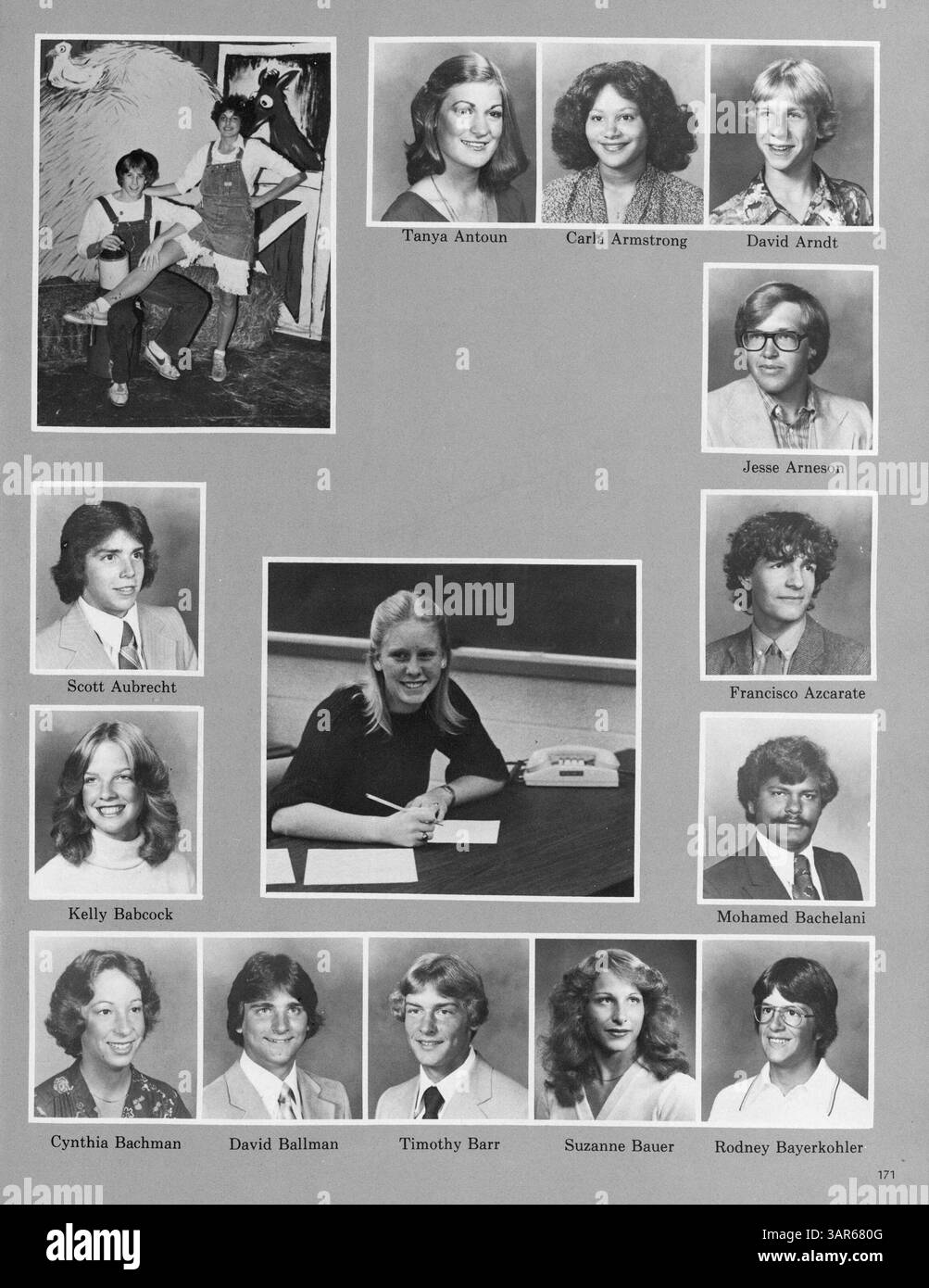 The 1980 Washburn High School yearbook highlights portraits, faculty ...
