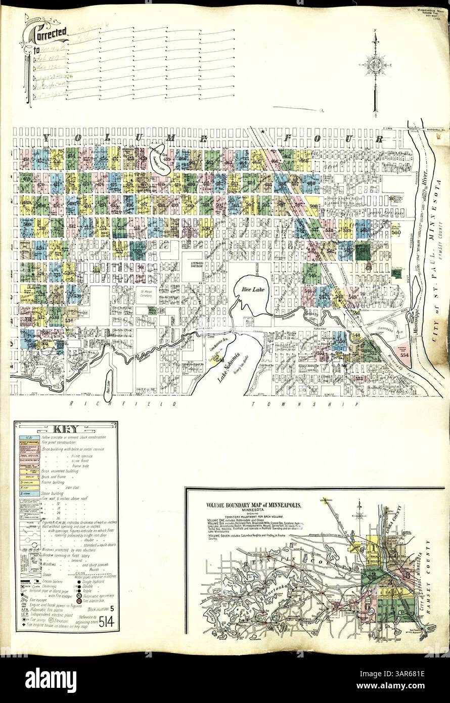 Sanborn Insurance Maps of Minneapolis, Volume 5 provide detailed maps ...