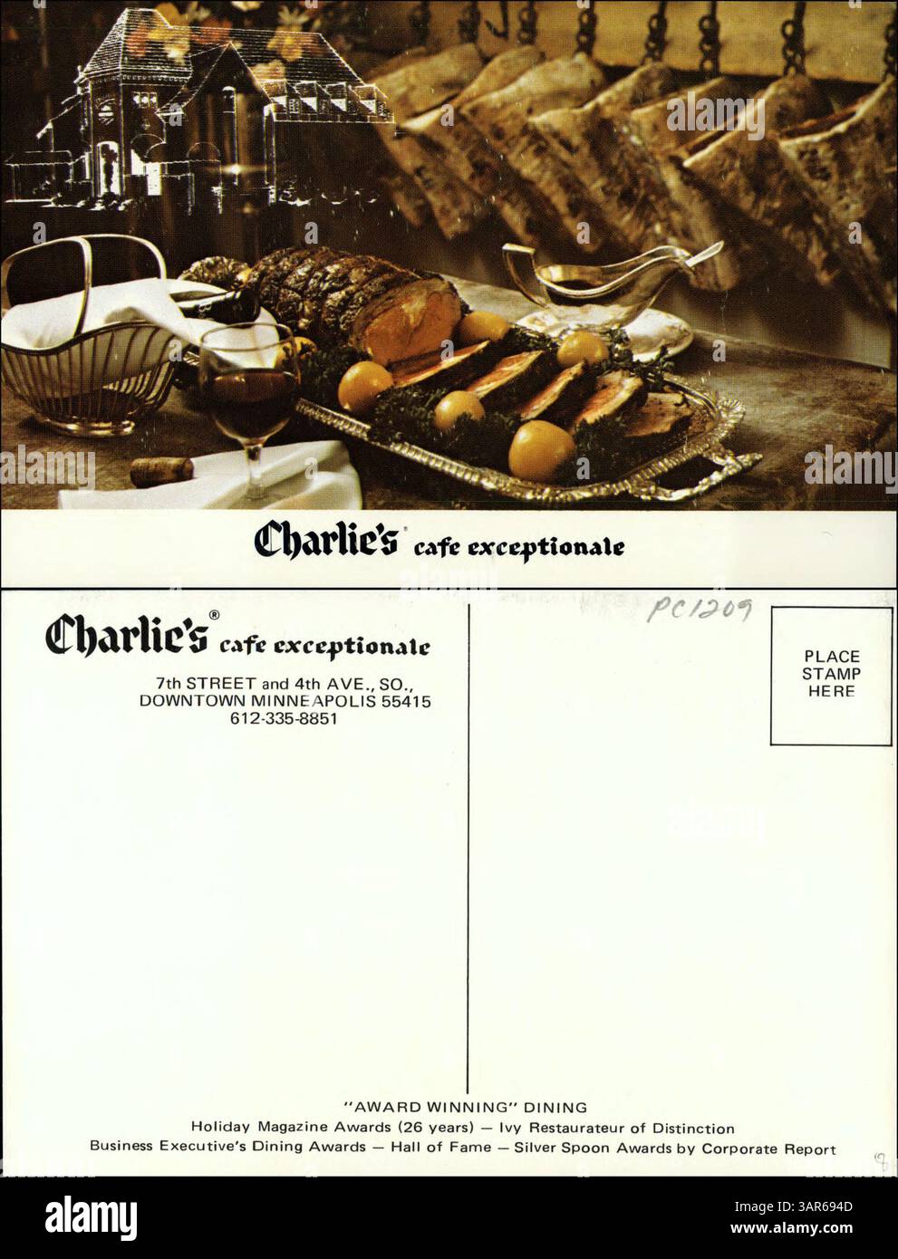 Charlie's Cafe Exceptionale, located at 7th Street and 4th Ave. in ...