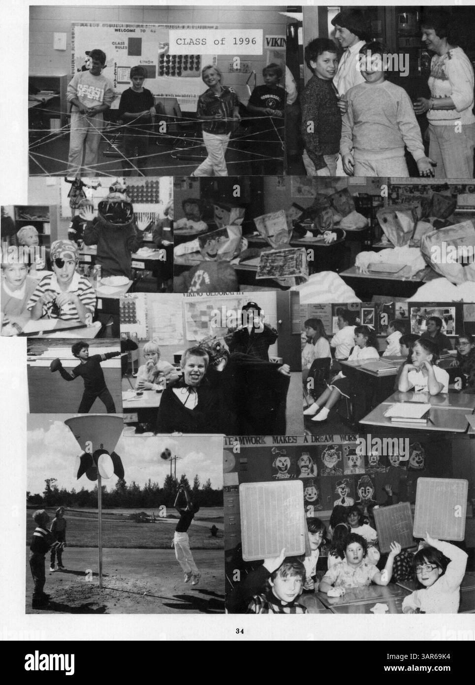 The 1988 yearbook of Oxbow Creek Elementary School highlights the ...