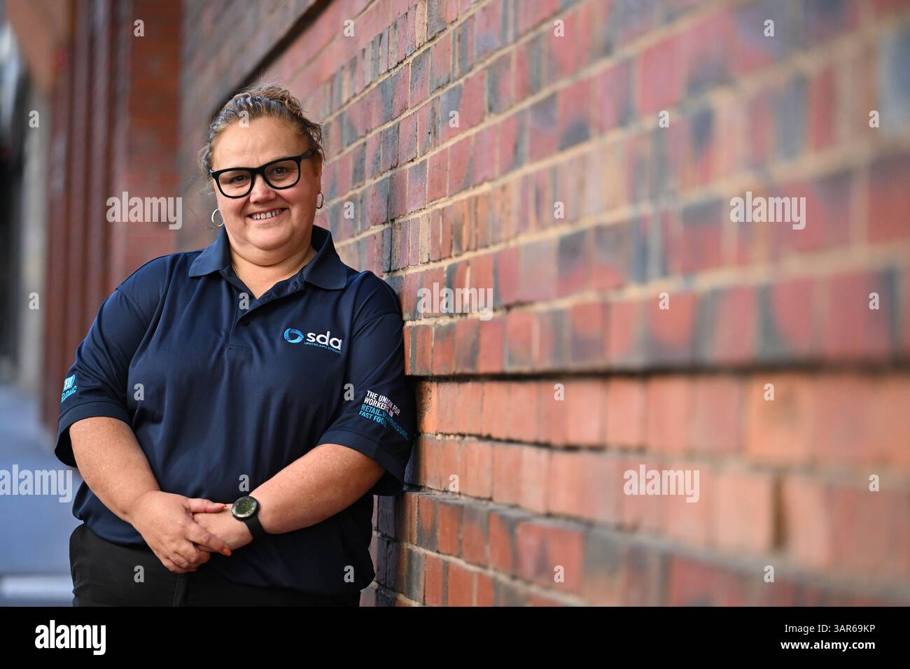 Melbourne, Australia. 17th Apr, 2025. Retail worker Pauline Lethborg ...