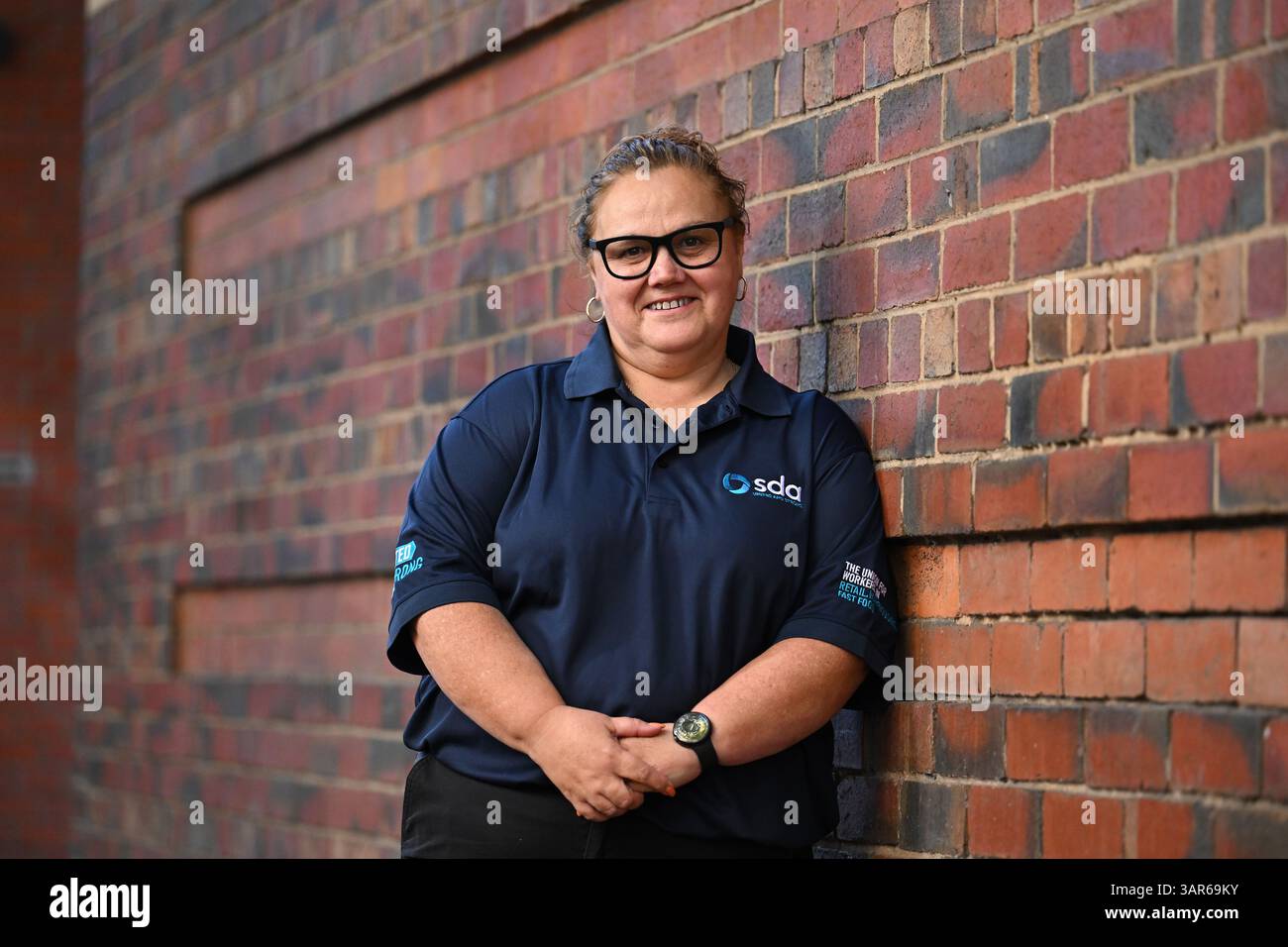 Melbourne, Australia. 17th Apr, 2025. Retail worker Pauline Lethborg ...
