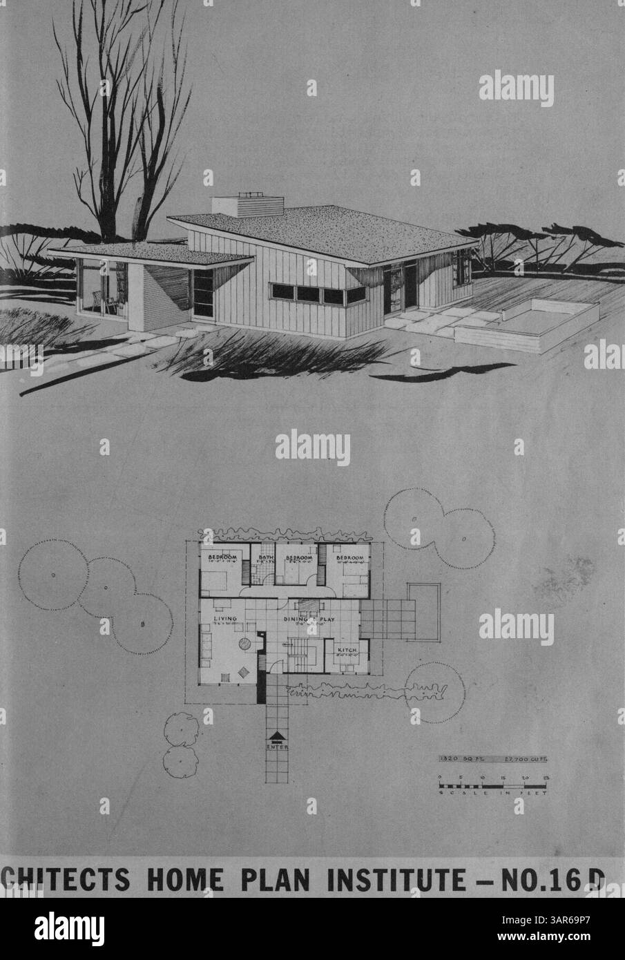 Catalog of 50 house designs by the Architects Home Plan Institute ...