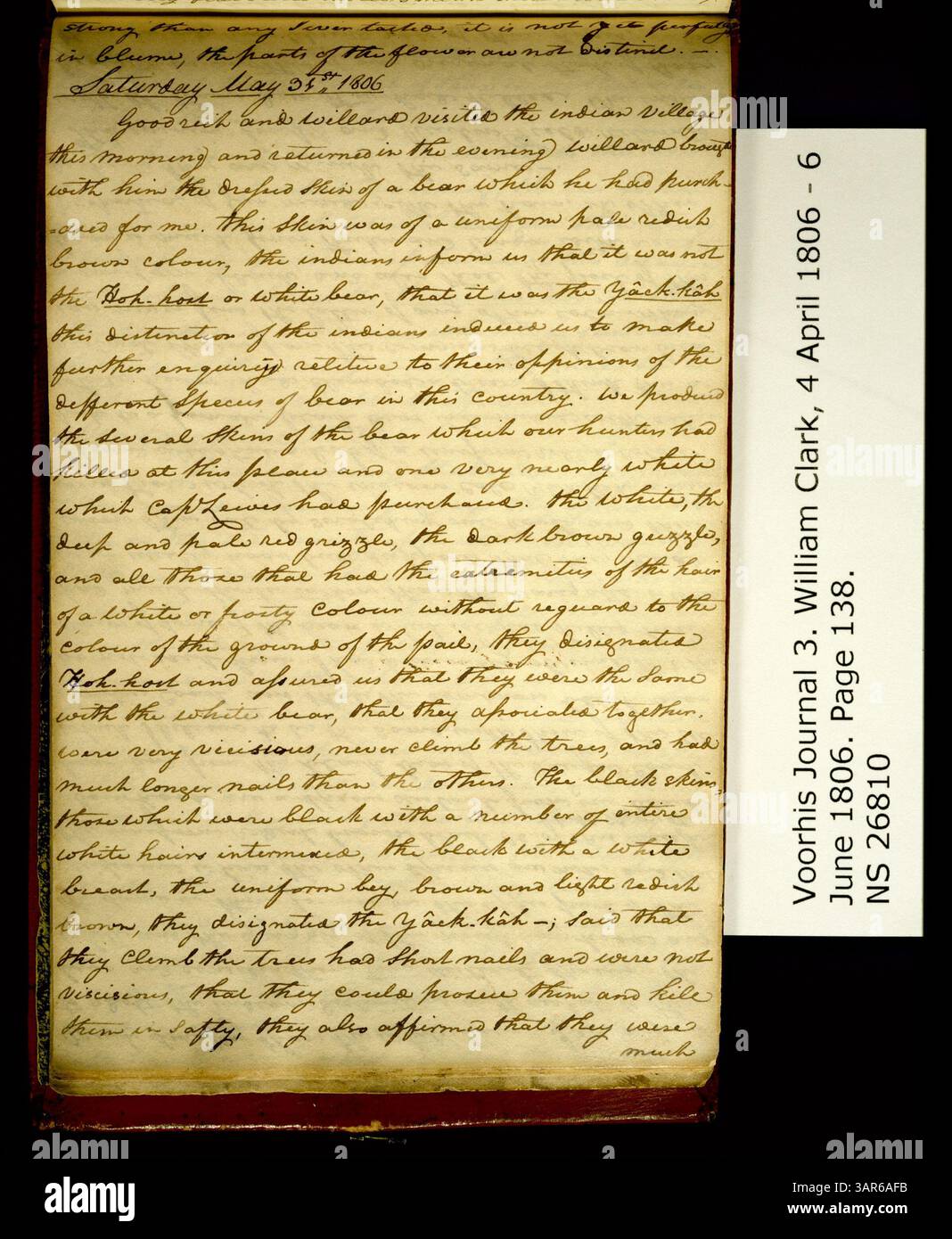 In this entry of the Clark Family Collection, 'Voorhis Journal No. 3 ...