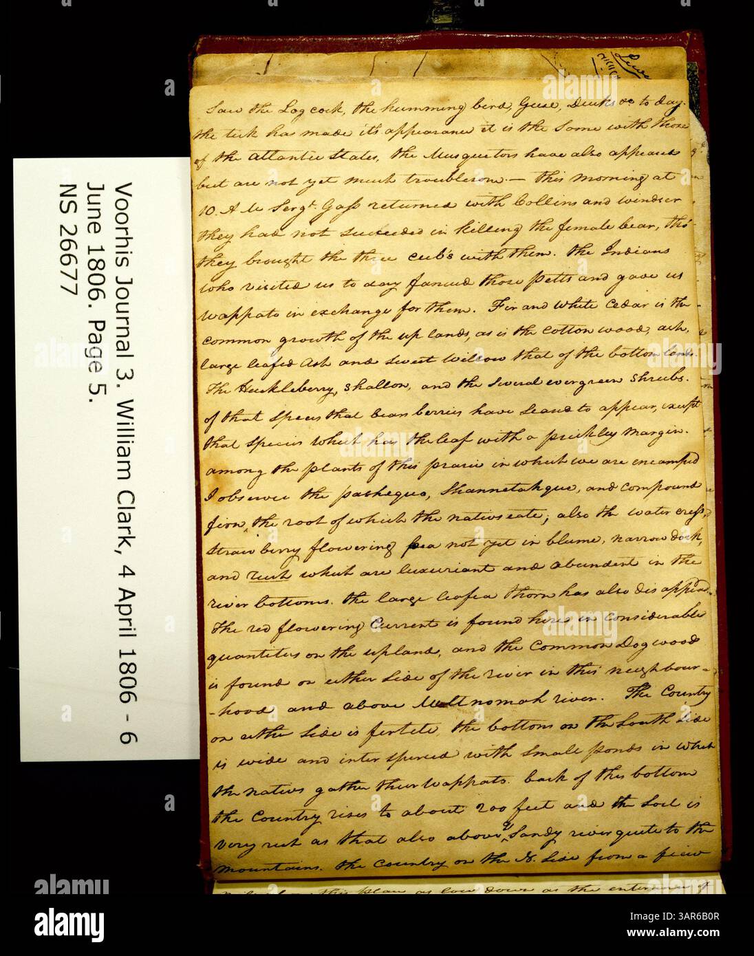 This volume of the Clark Family Collection contains Voorhis Journal No ...