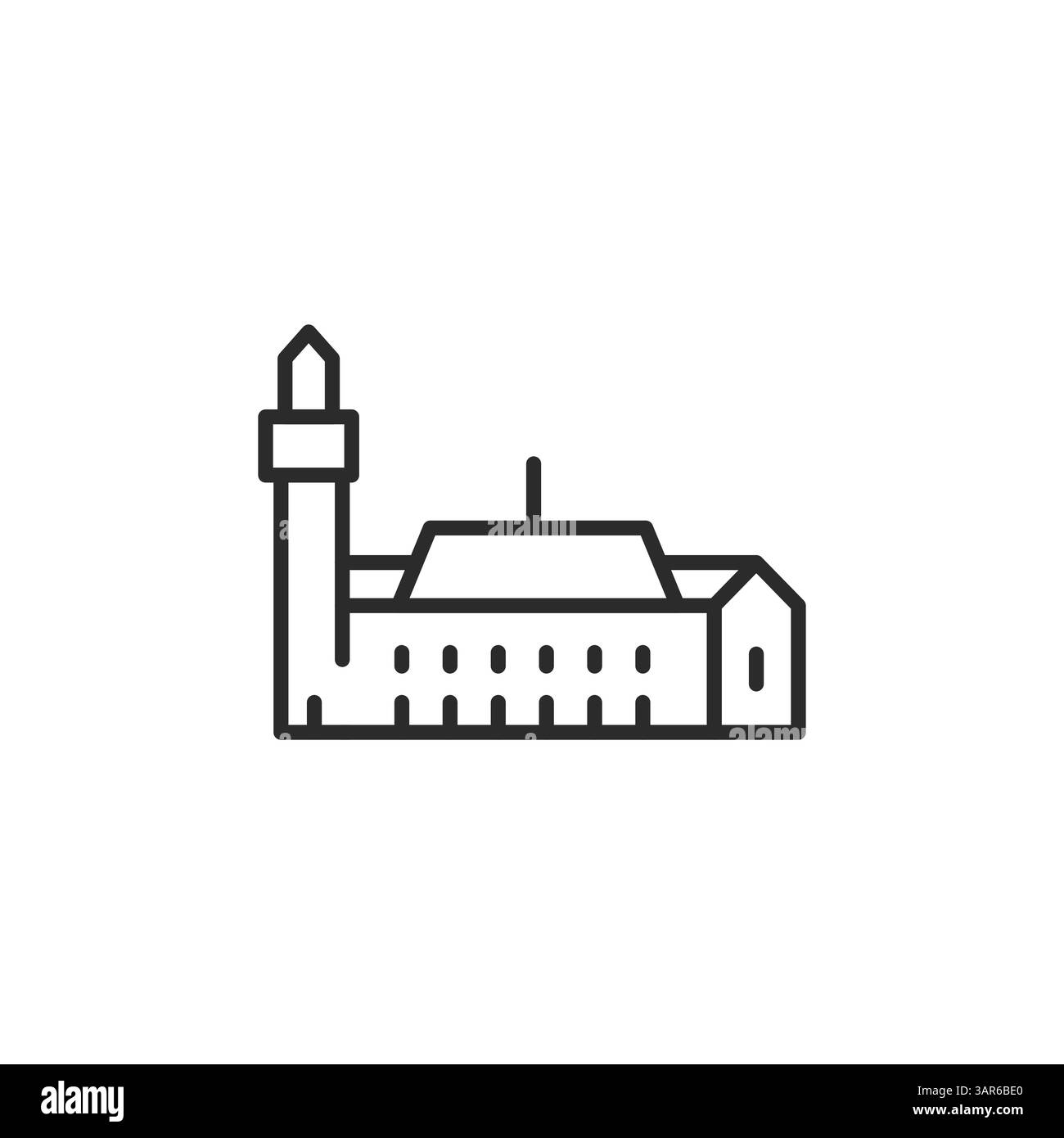 Contemporary public building Cut Out Stock Images & Pictures - Alamy