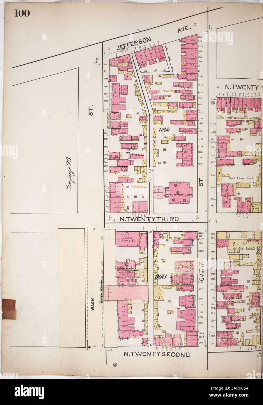 A page from A. Whipple & Co.'s 1892 Fire Insurance maps, Volume 2 ...